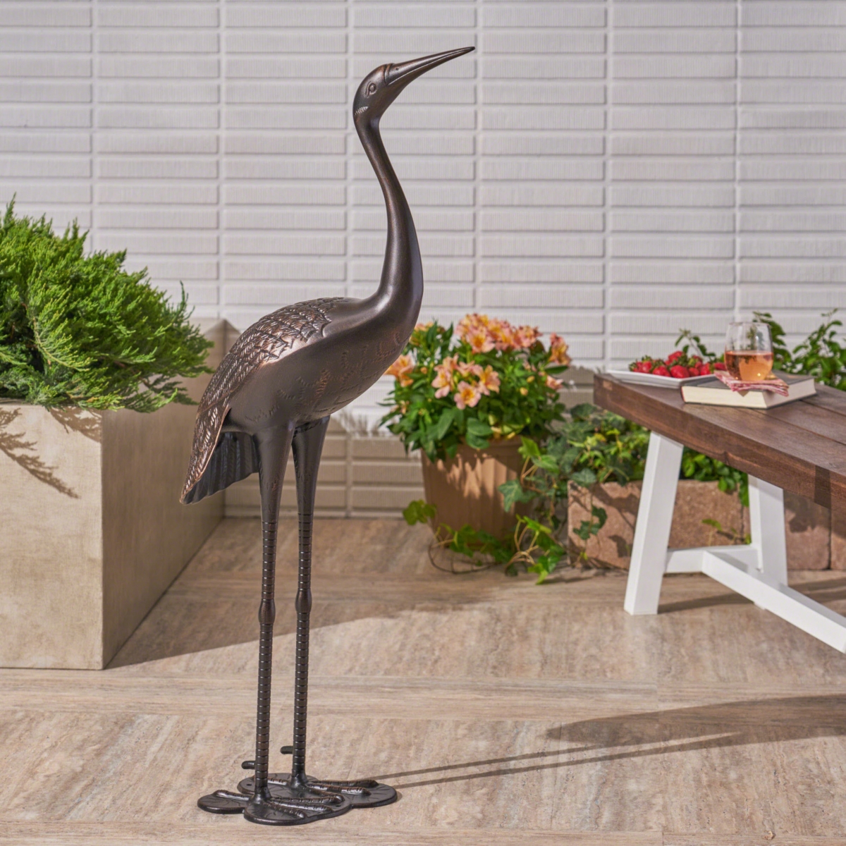 Click here for Streamdale Bird Animals Rust Resistant Metal Garde... prices