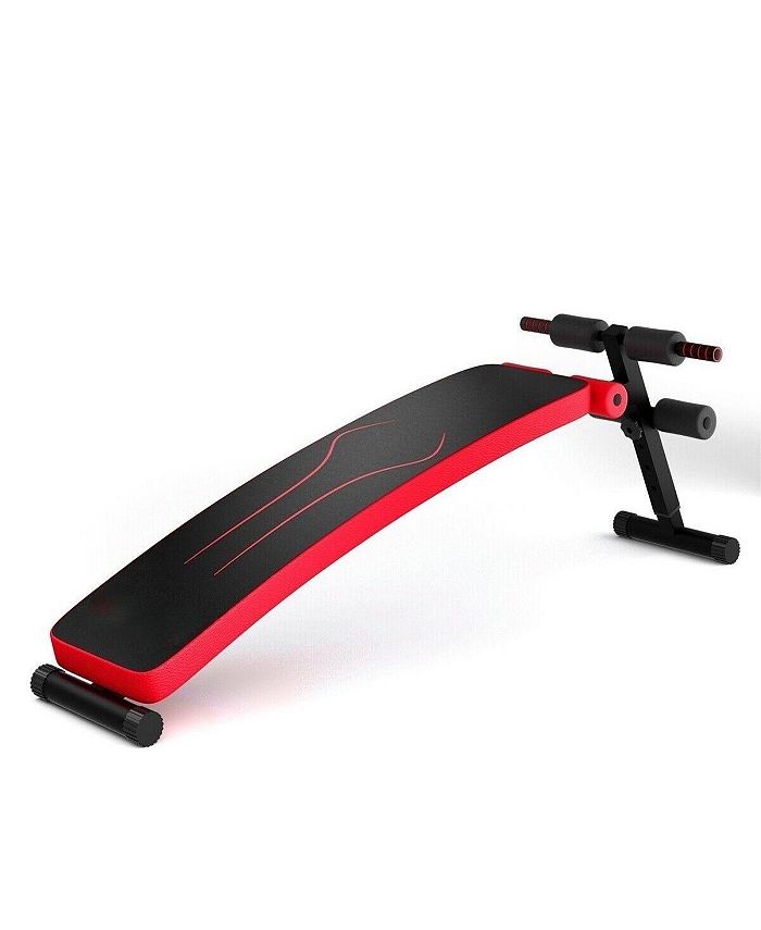 VEBREDA Folding Weight Bench Adjustable Sit-up Board Workout Slant ...