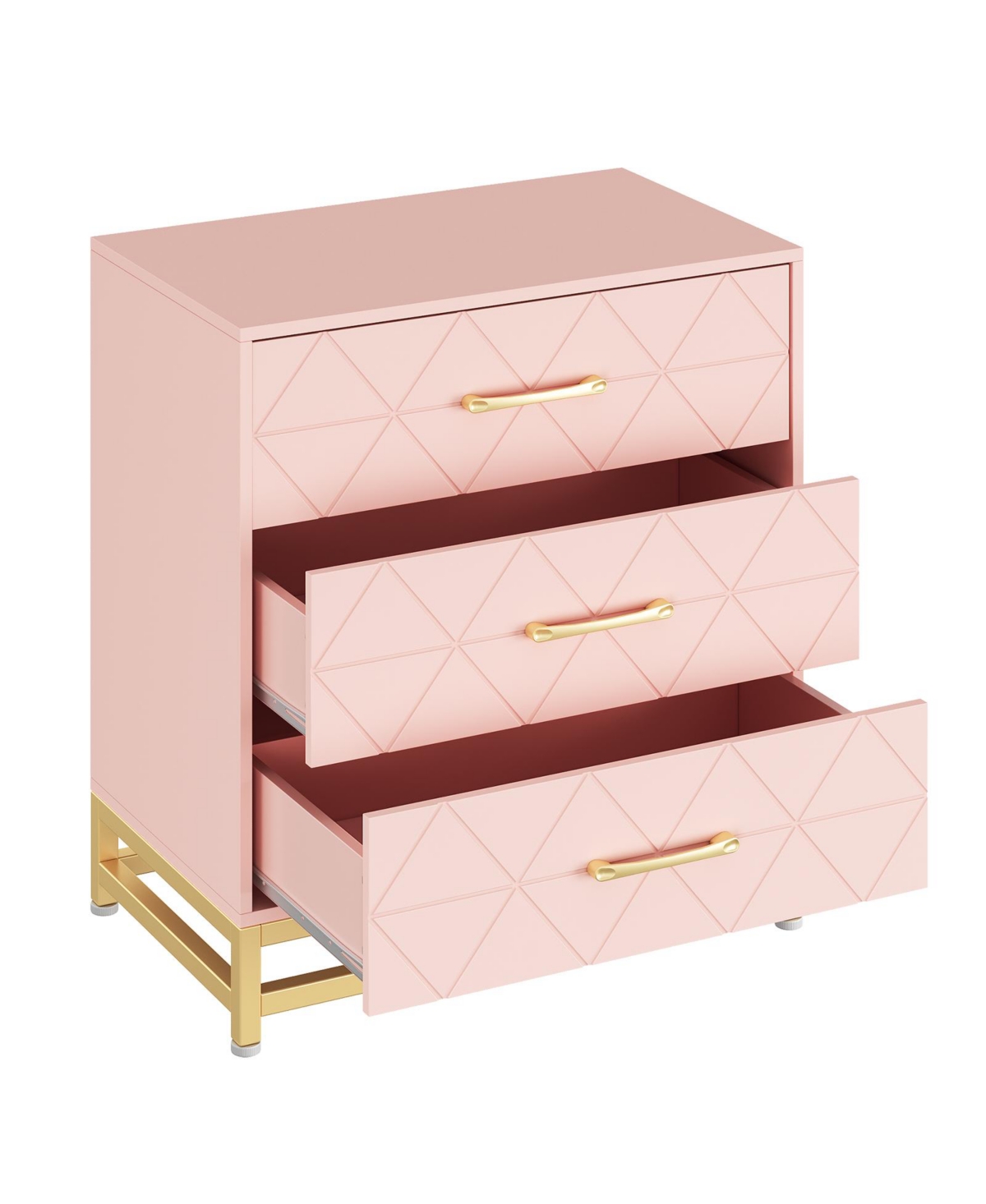 Click here for gaomon 3 Drawer Dresser  Wood Chest Drawers with S... prices