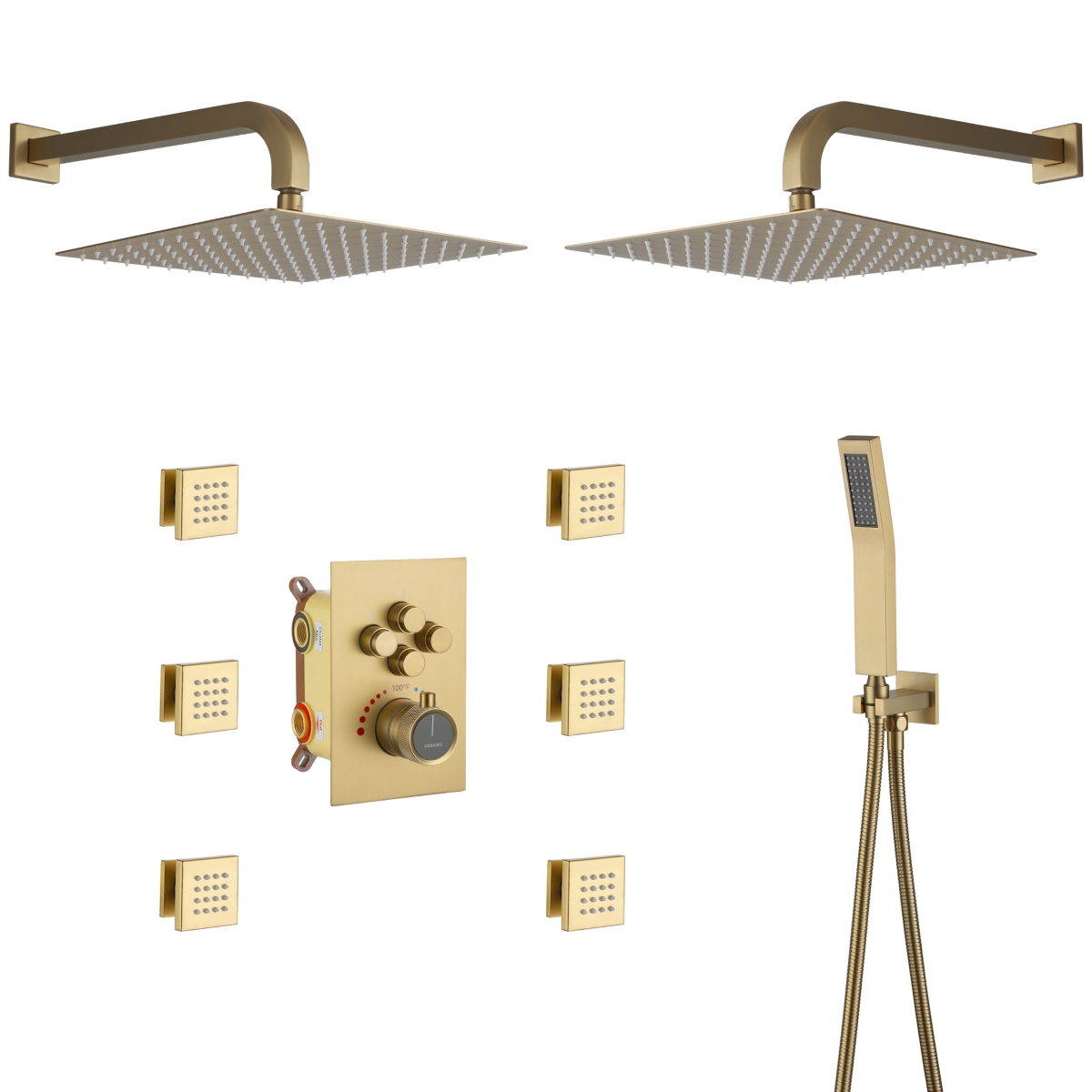 Click here for Casainc Single Handle 1-Spray Thermostatic 4-funct... prices