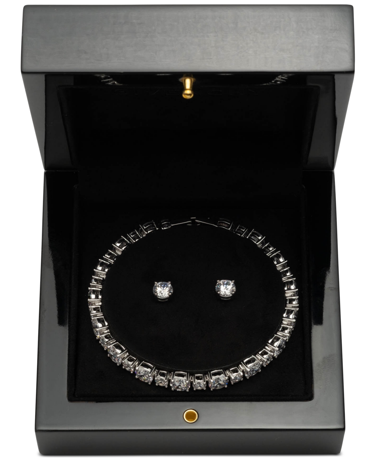 Click here for Givenchy Cubic Zirconia Tennis Bracelet & Stud Ear... prices