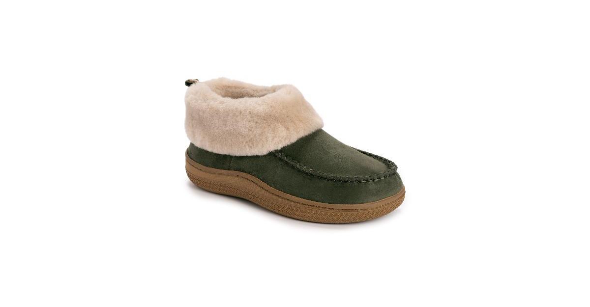 Click here for Muk Luks Womens Selah Slipper - Olive prices