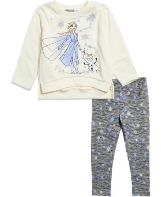 Disney Frozen Sweatshirt and Leggings Outfit Set - Macy's