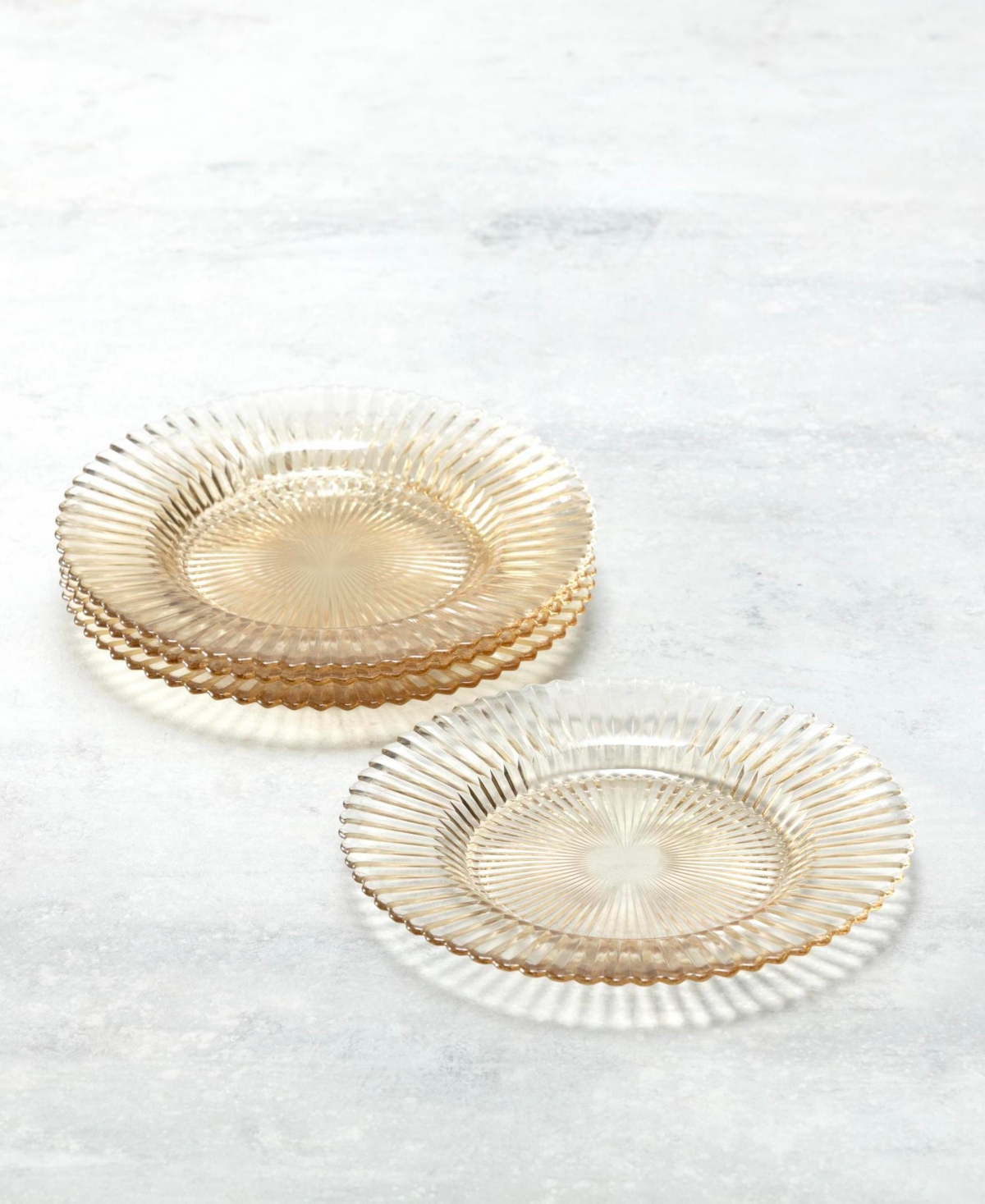 Click here for Fortessa Archie Salad Plates  Set of 4 - Ginger Go... prices
