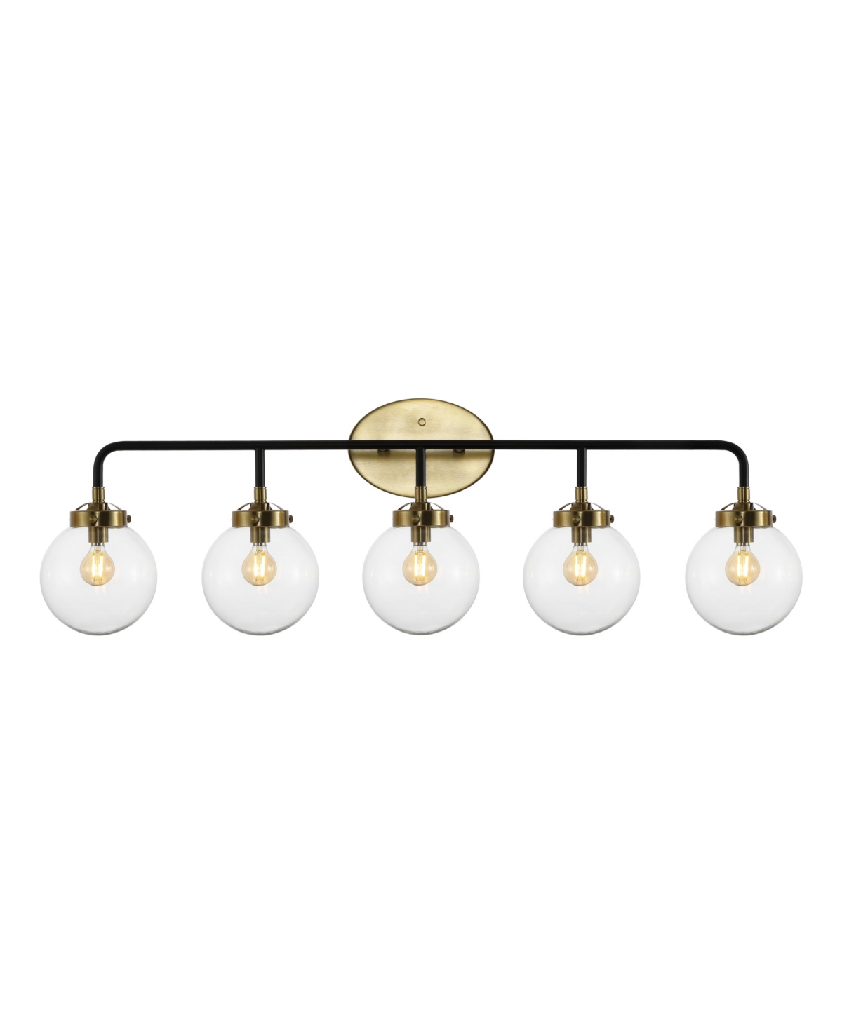 Click here for Jonathan Y Caleb 38 5-Light Contemporary Transitio... prices