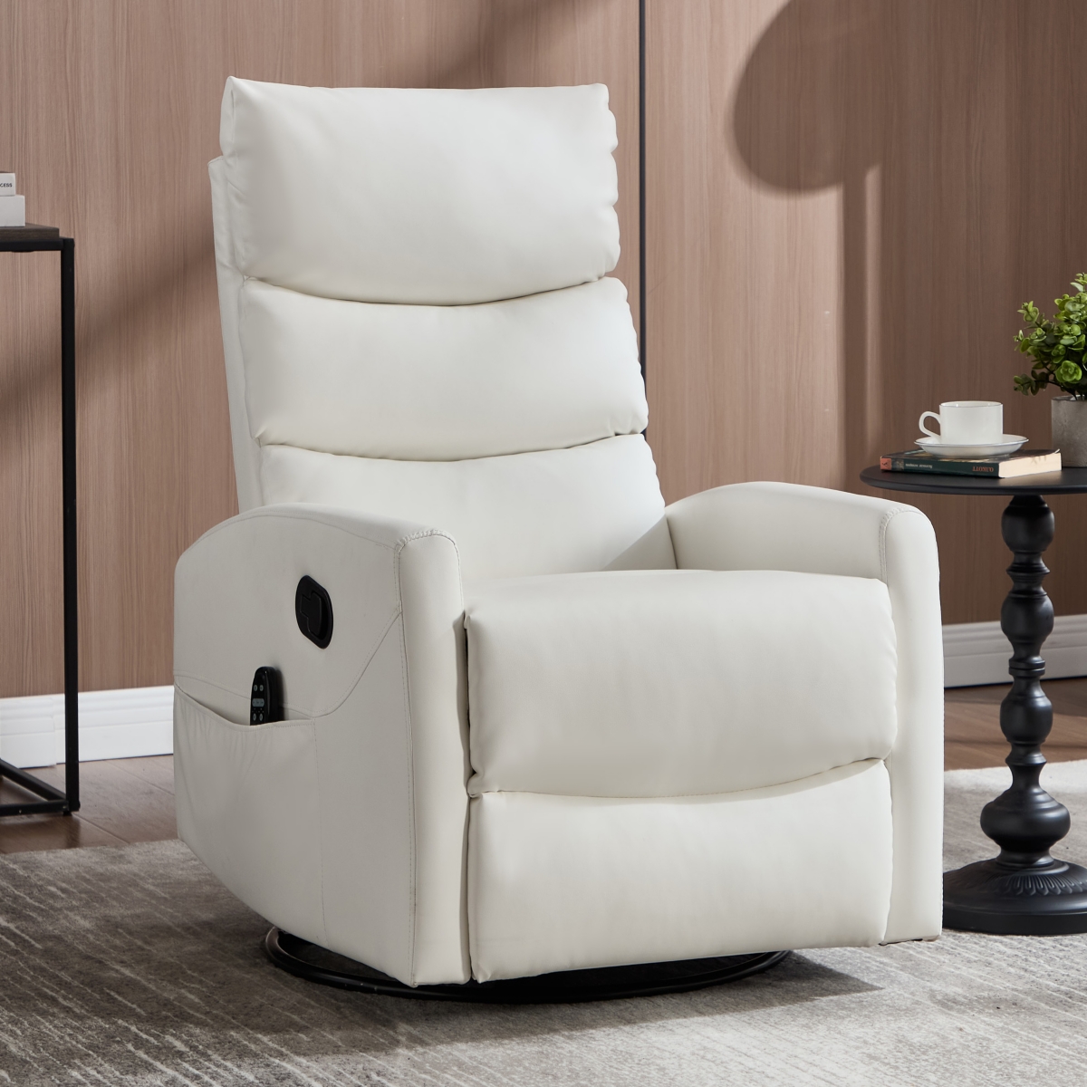 Click here for Mondawe Swivel And Rocker Power Recliner Chair  wi... prices