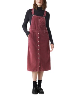 Levi's® Women's Tico Sleeveless Cotton Jumper Dress - Macy's