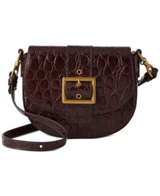 Brahmin Briar Vanderbilt Mini Leather Crossbody - Macy's
