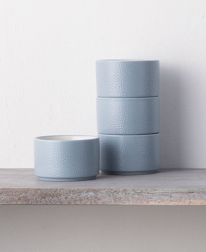 Noritake Colortex Stone Stax Mini Bowls, Set of 4 - Macy's