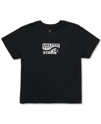 Volcom Juniors' Moon Baby Graphic Logo Short-Sleeve T-Shirt - Macy's