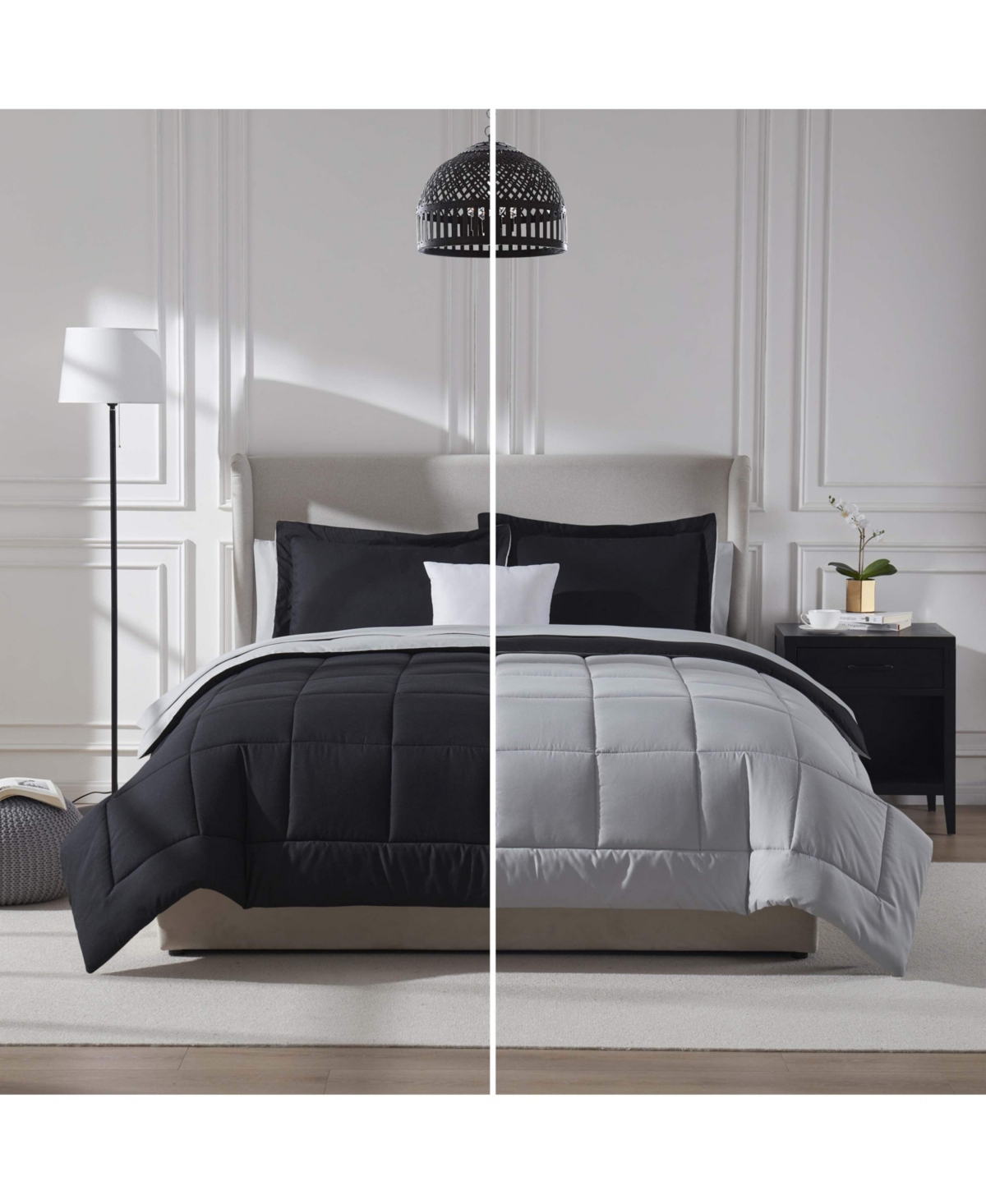 Click here for 7 Piece Reversible Complete Bed in a Bag - Queen -... prices