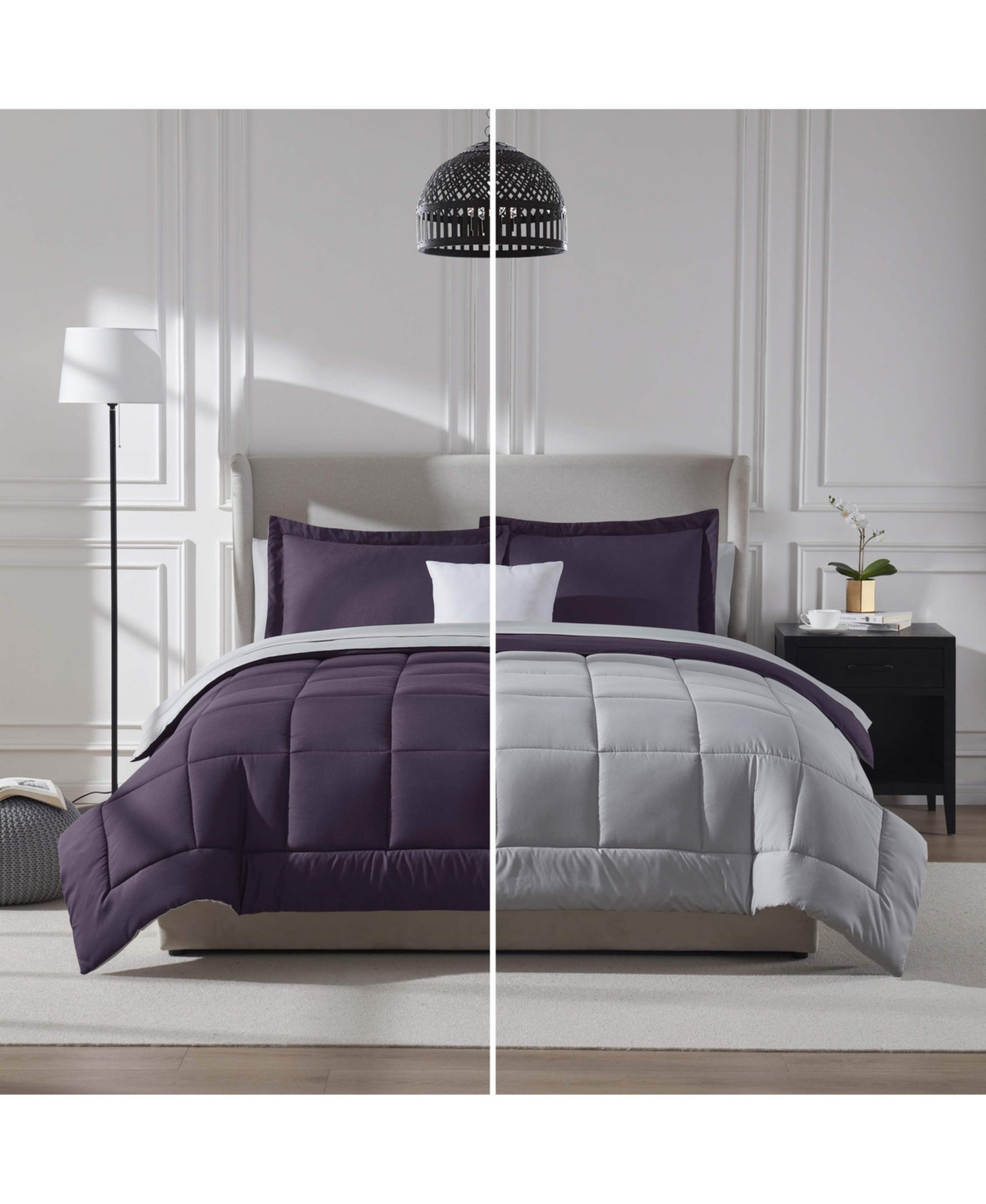 Click here for 7 Piece Reversible Complete Bed in a Bag - Queen -... prices