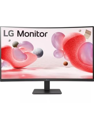 LG 32" Curved FHD 100Hz Monitor with FreeSync - Macy's