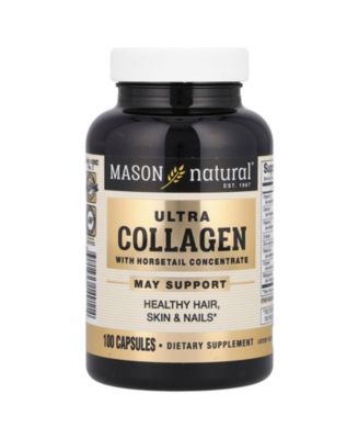 Mason Natural Ultra Collagen with Horsetail Concentrate - 100 Capsules ...