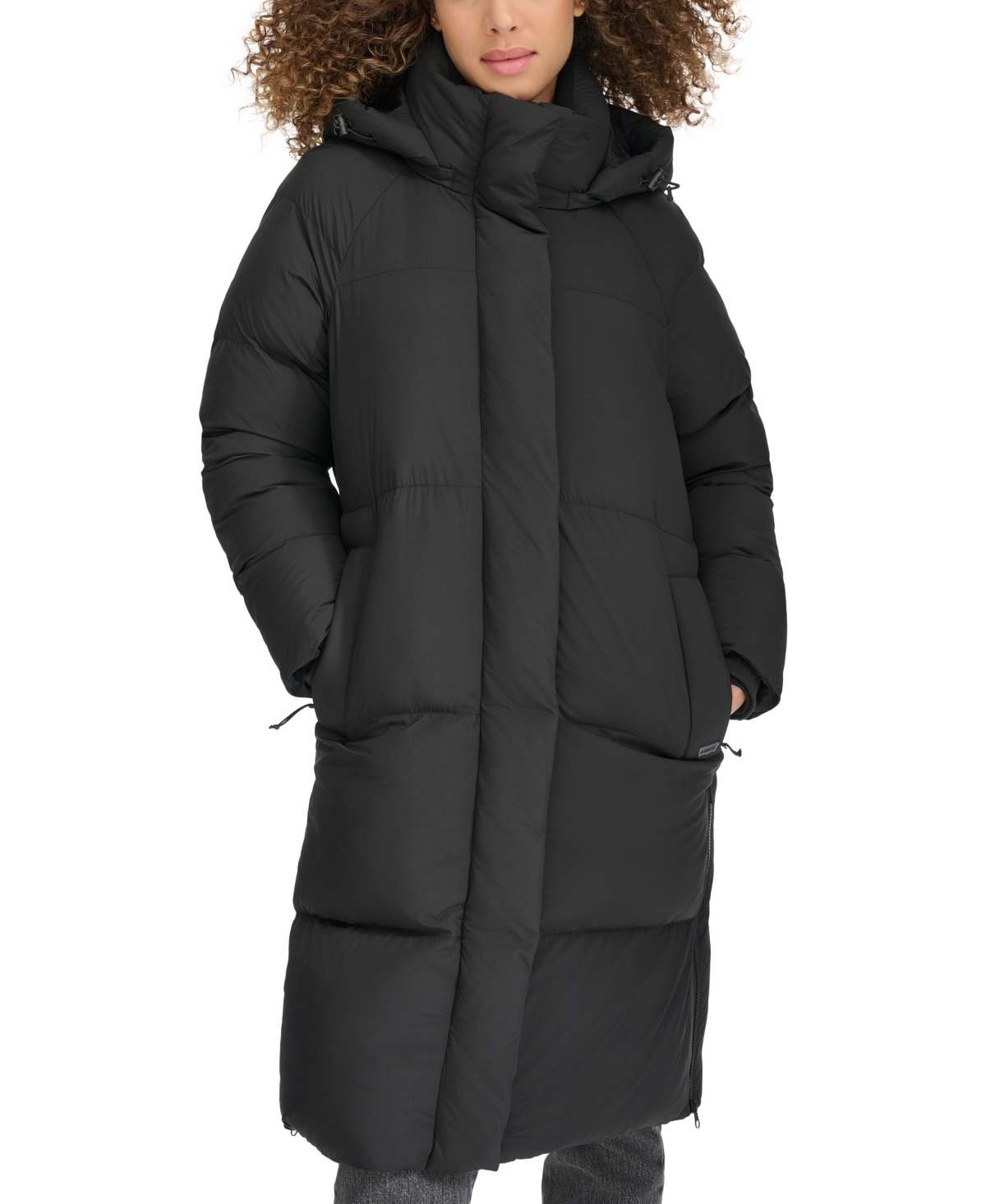 Click here for Levis Womens Mid-Length Puffer Jacket - Black prices