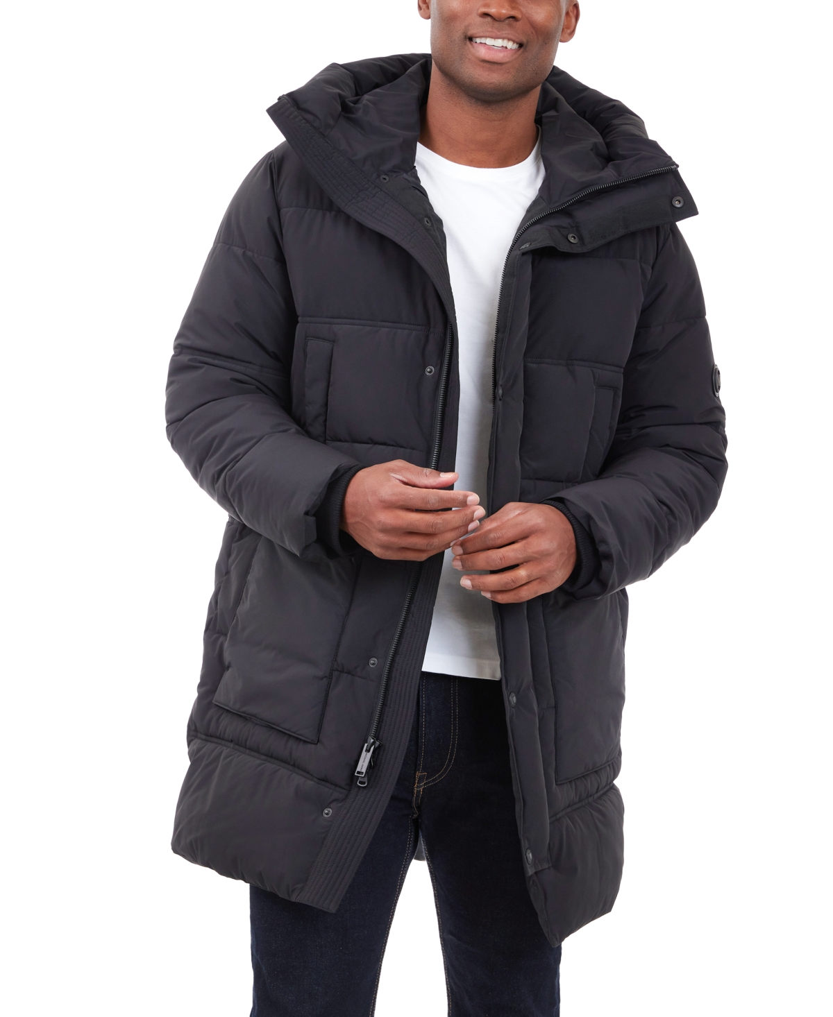 Click here for Michael Kors Mens Heavyweight Hooded Long Puffer C... prices