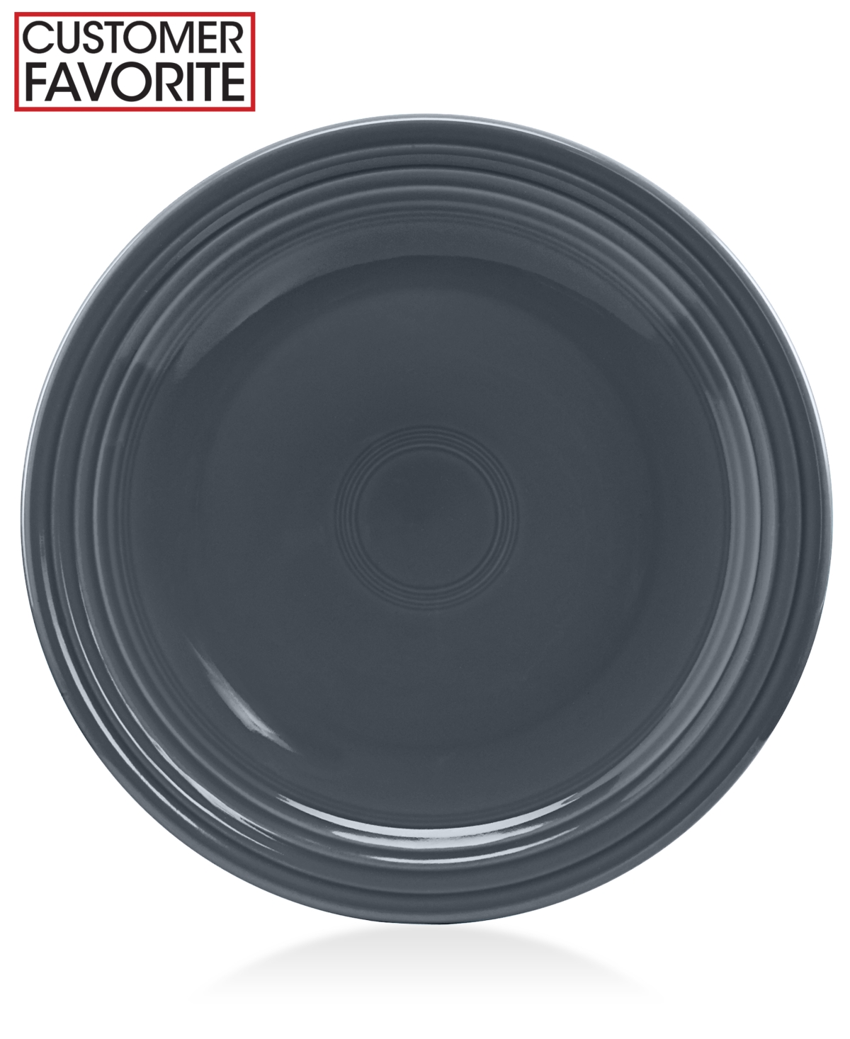 Click here for Fiesta Classic Rim 9 Luncheon Plate - Slate prices