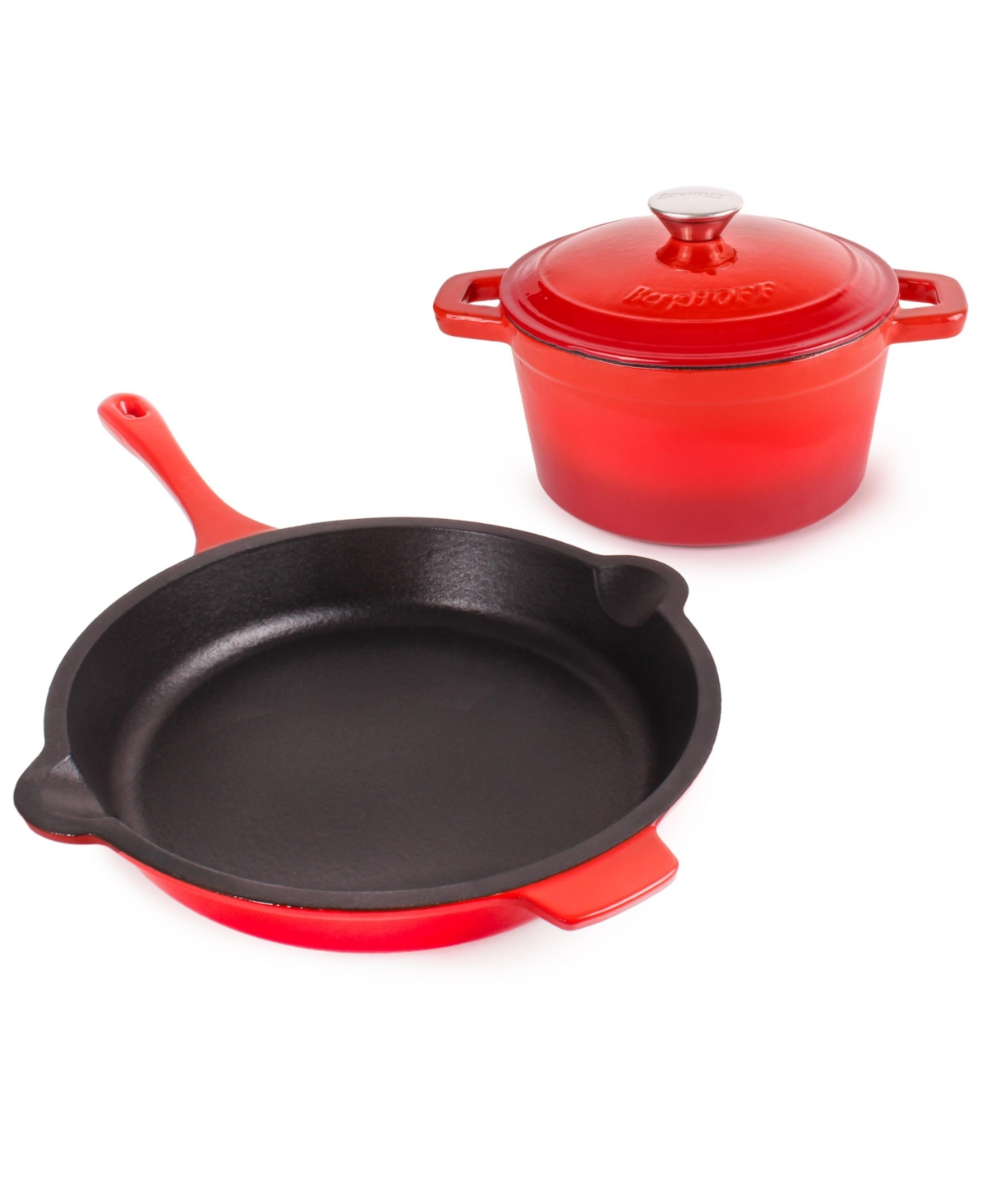 Click here for BergHOFF Neo 3pc Cast Iron Cookware Set  Fry Pan &... prices