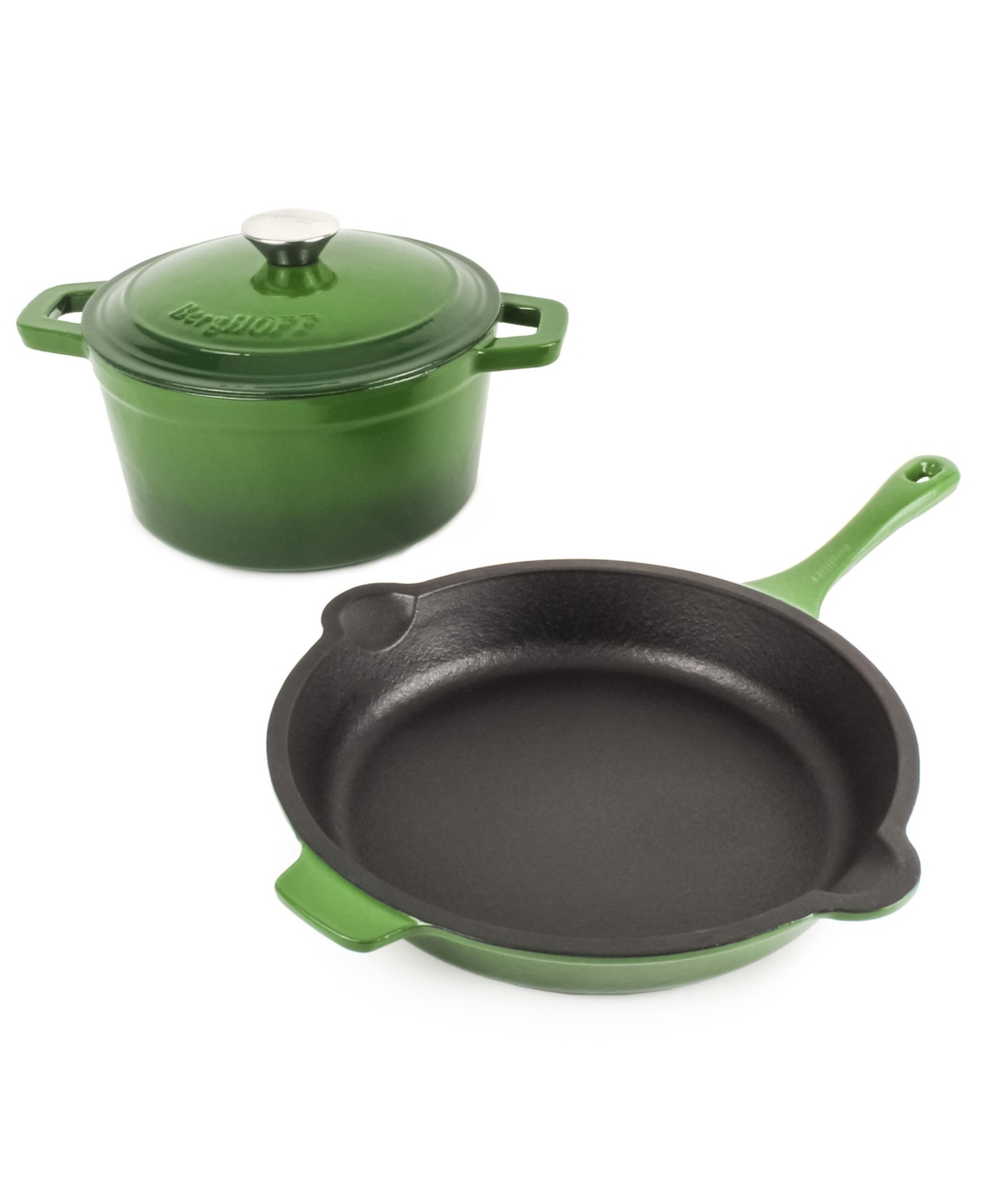 Click here for BergHOFF Neo 3pc Cast Iron Cookware Set  Fry Pan &... prices