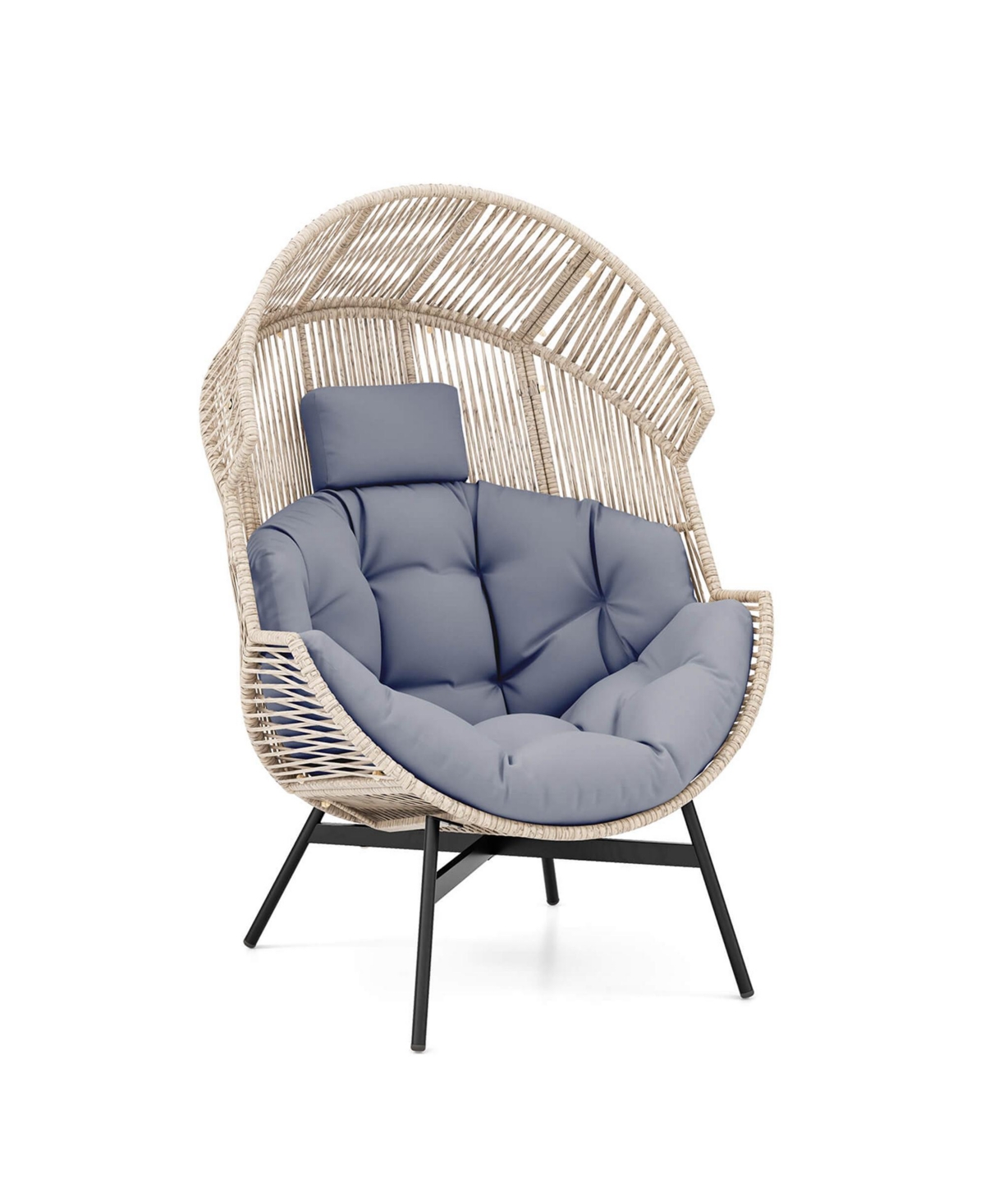 Click here for Oversized Egg Style Chair with Cushions & Headrest... prices