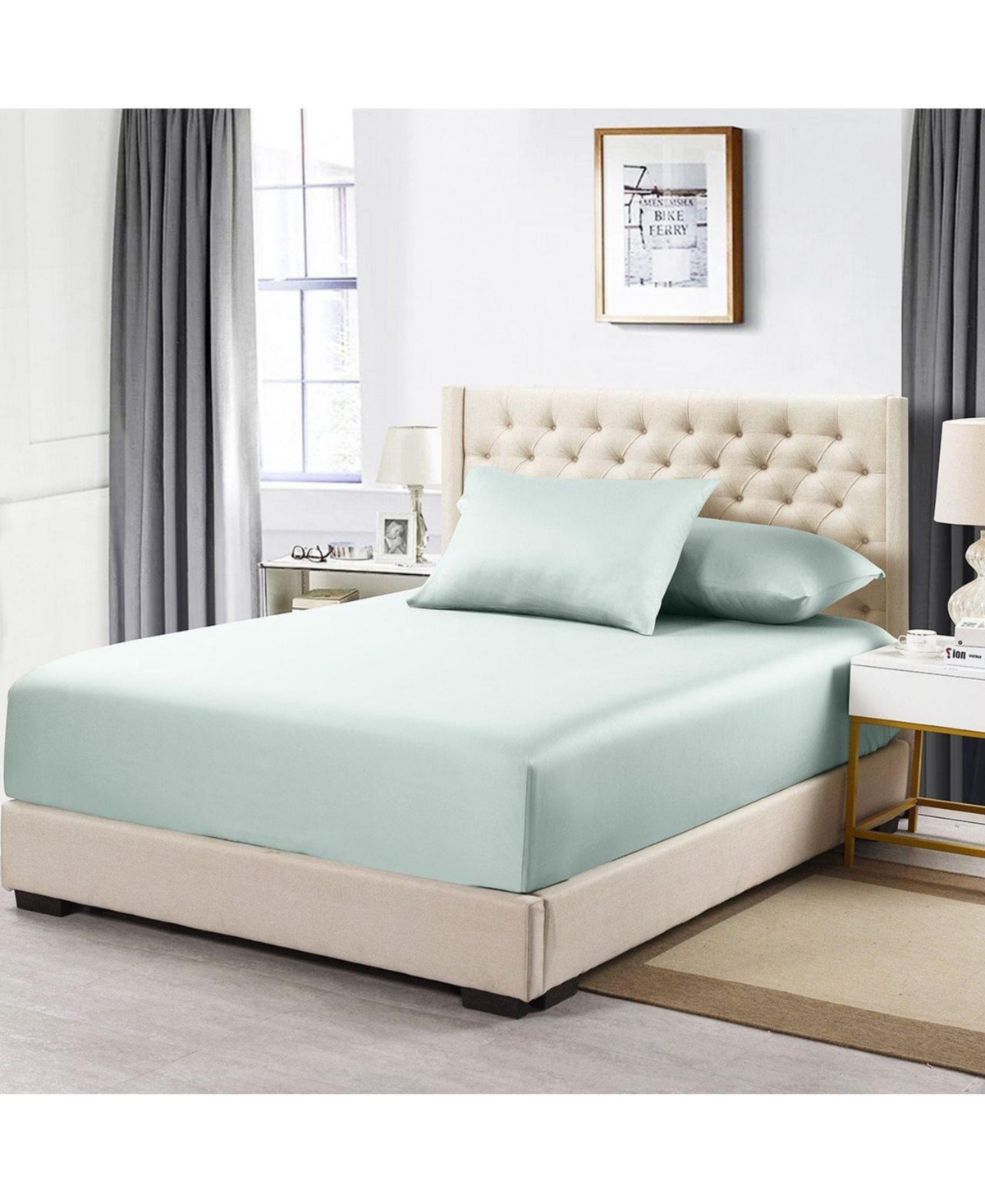 Click here for Fitted Sheet + Pillowcases Set - Luxury Cotton 608... prices