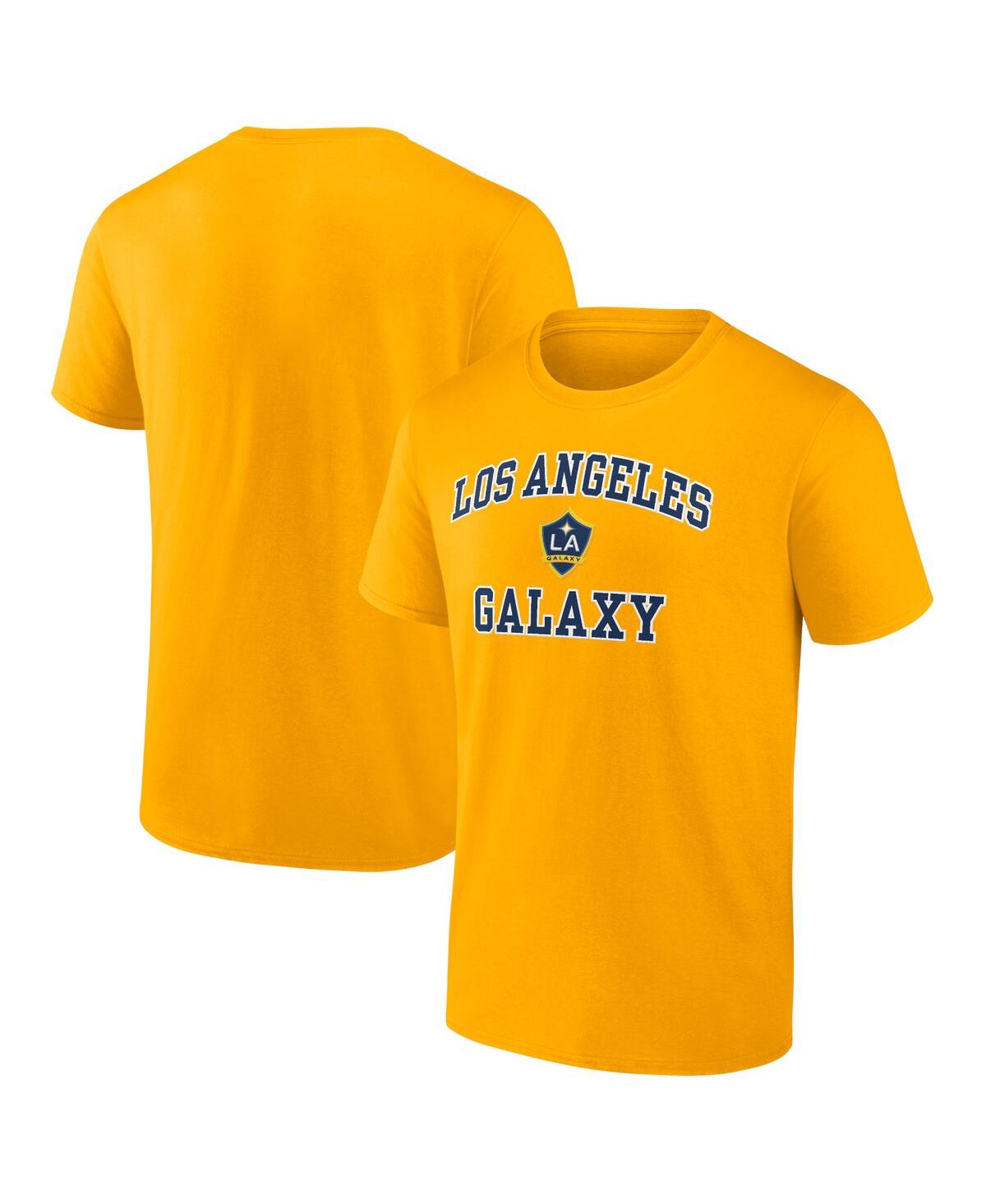 Click here for Fanatics Mens La Galaxy Heart Soul T-Shirt - Gold prices