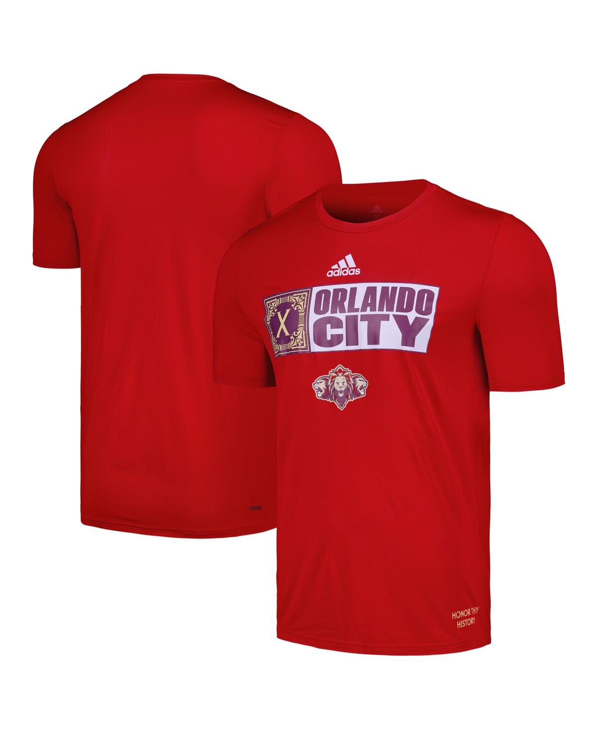 Click here for Adidas Mens Red Orlando City Sc 2024 Jersey Hook A... prices