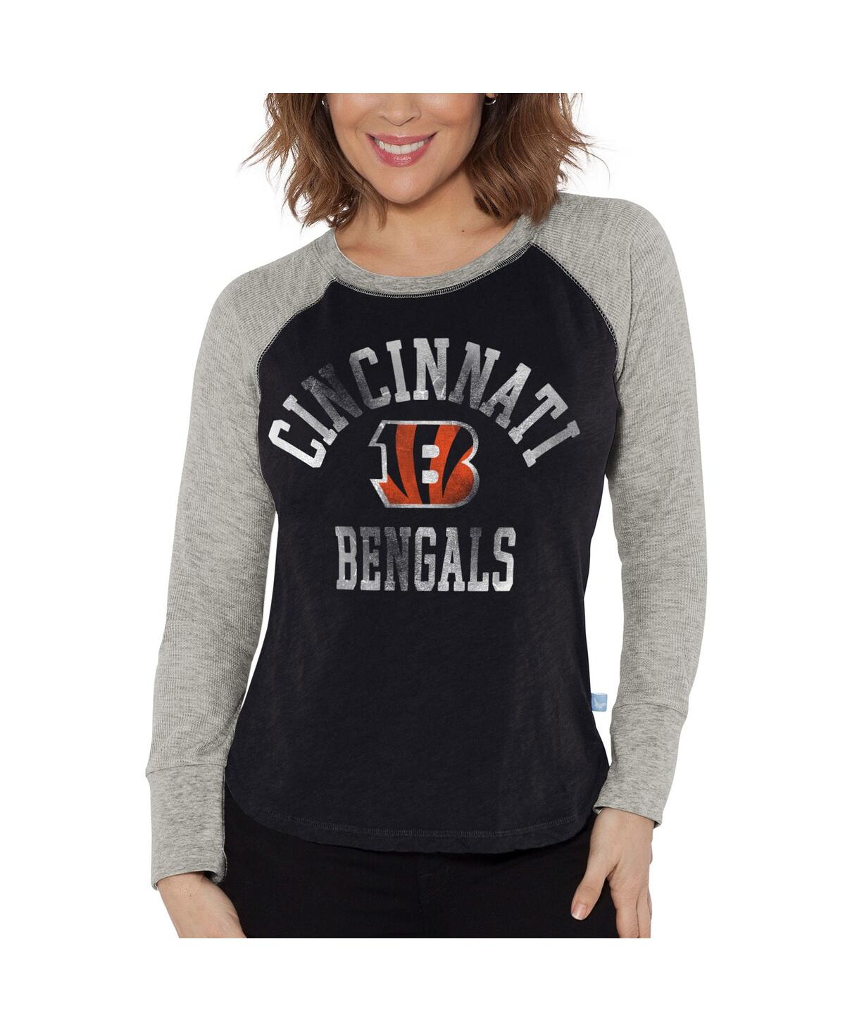 Click here for G-iii 4Her by Carl Banks Womens Black/Heather Gray... prices