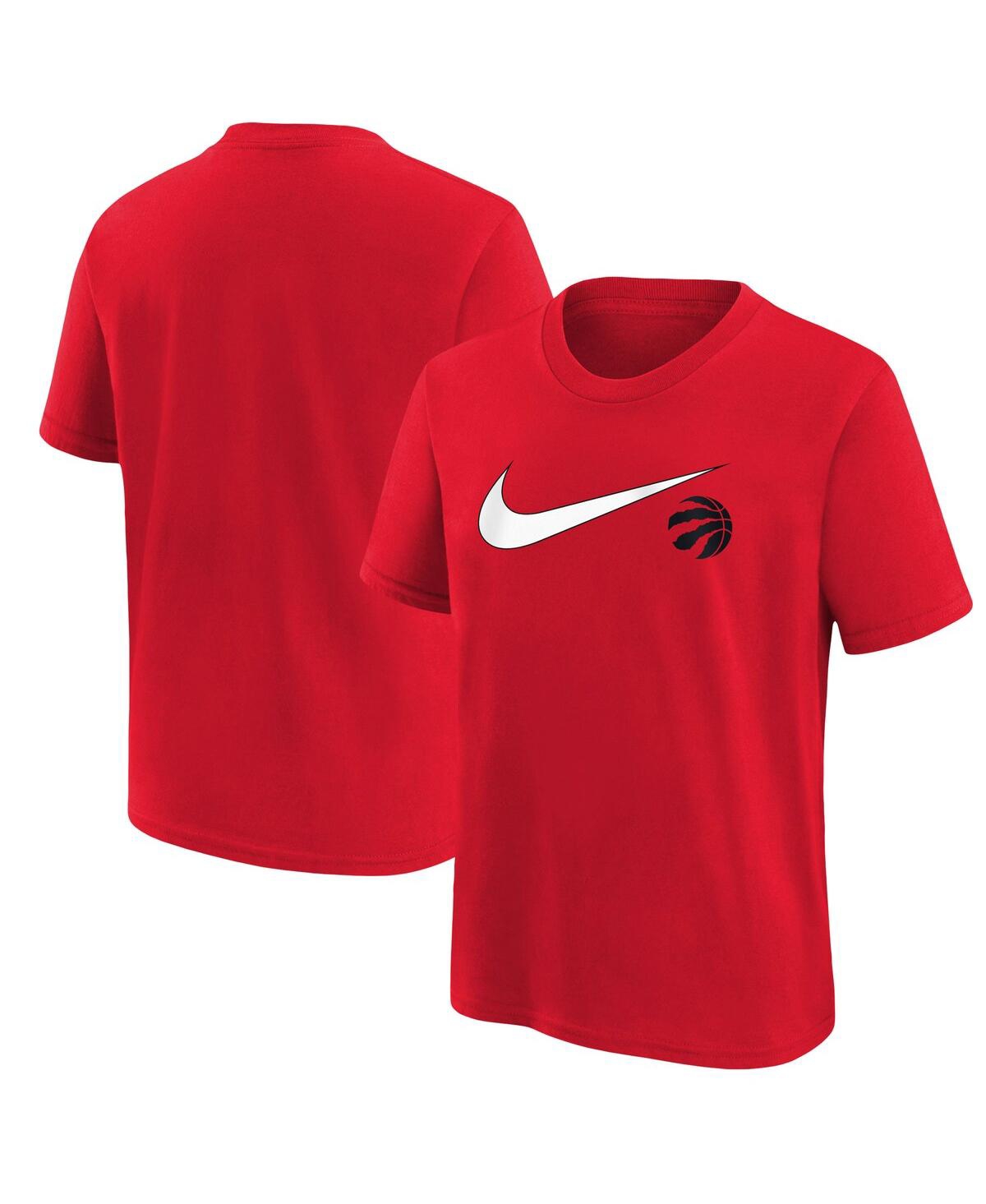 Click here for Nike Big Boys and Girls Red Toronto Raptors Swoosh... prices