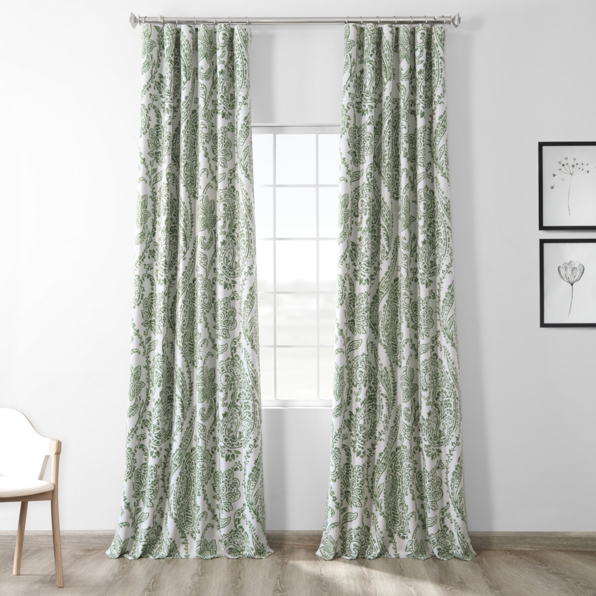 Click here for Half Price Drapes Tea Time Floral Room Darkening C... prices