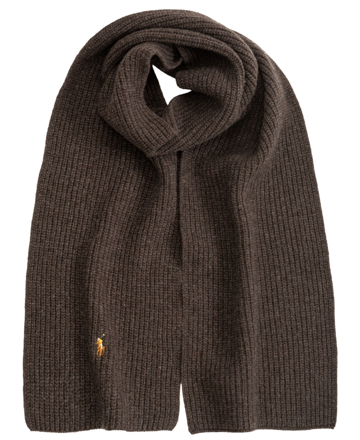 Click here for Polo Ralph Lauren Mens Signature Knit Scarf - Dark... prices