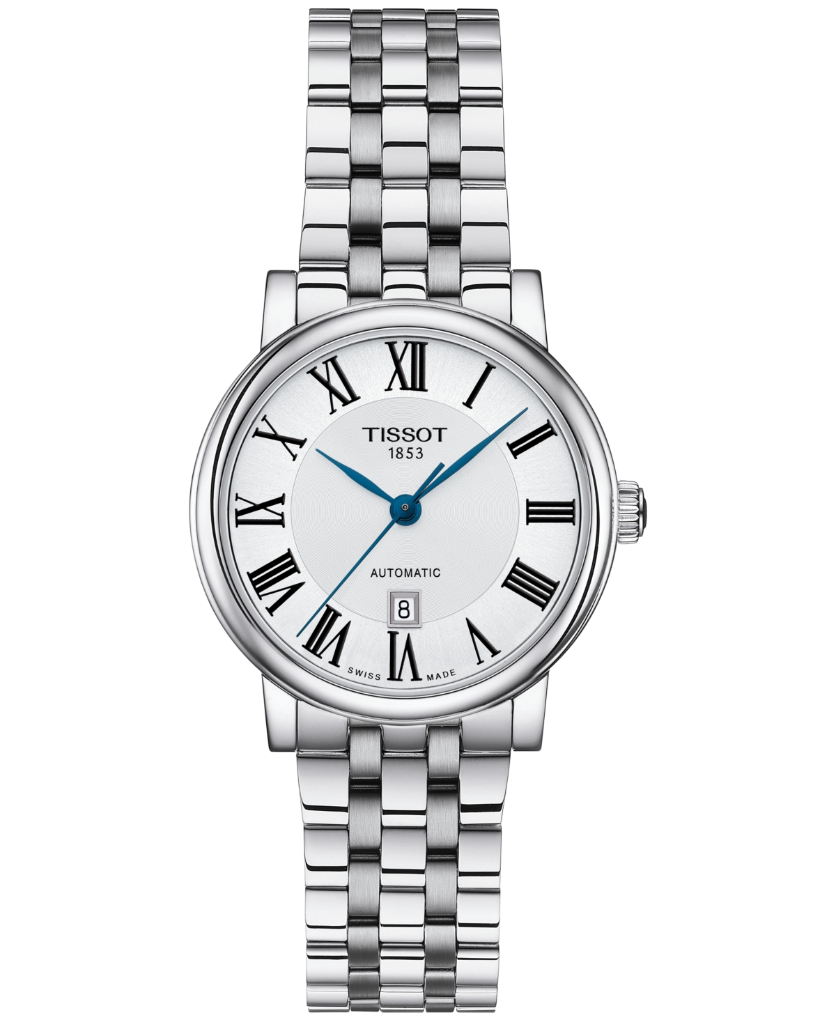 Click here for Tissot Womens Swiss Automatic Carson Stainless Ste... prices