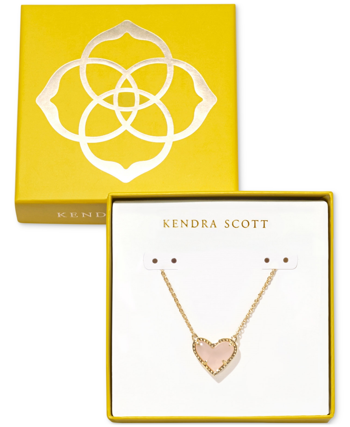 Click here for Kendra Scott 14k Gold-Plated Gemstone Heart Pendan... prices