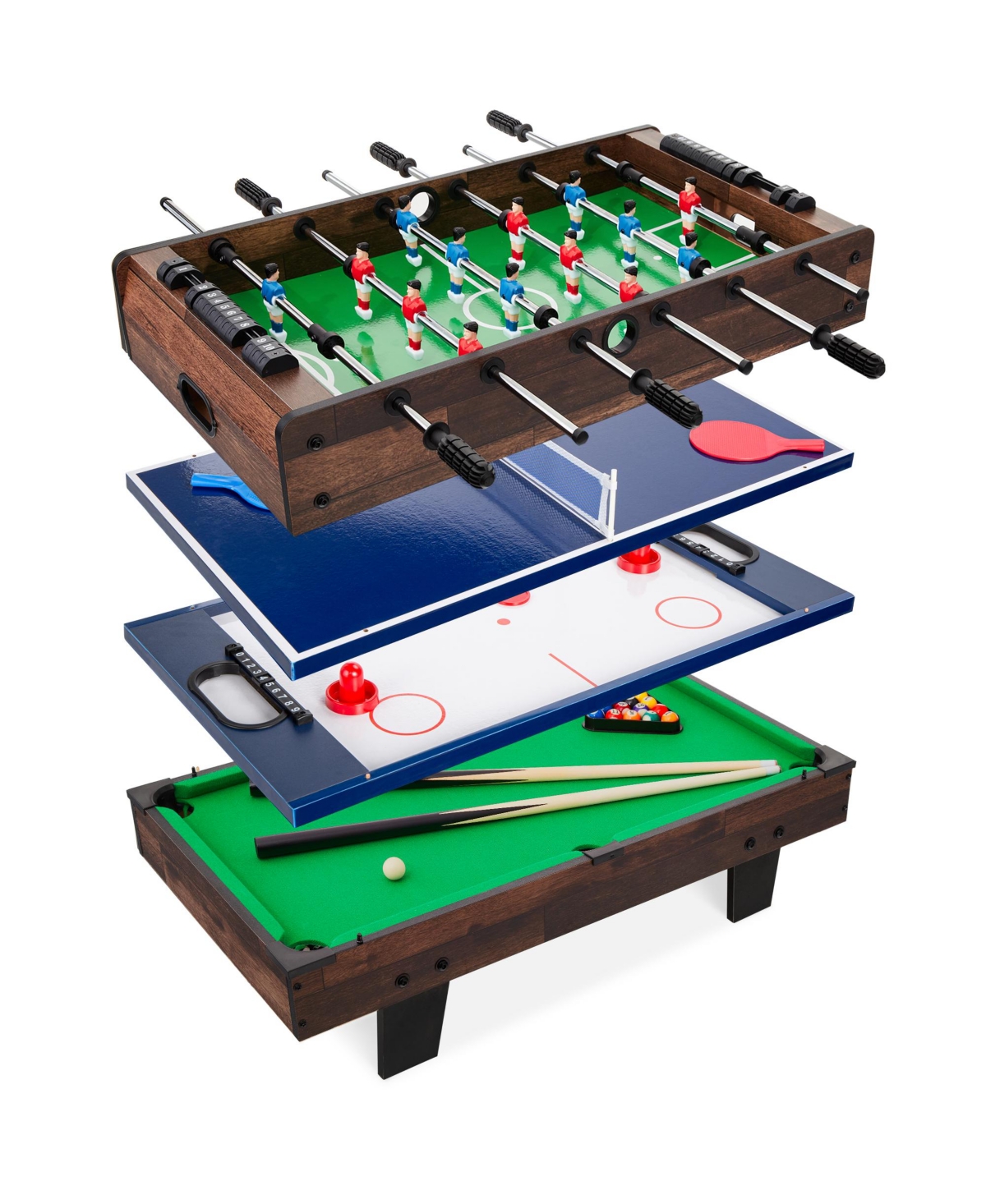 Click here for Best Choice Products 4-in-1 Multi Game Table  Chil... prices