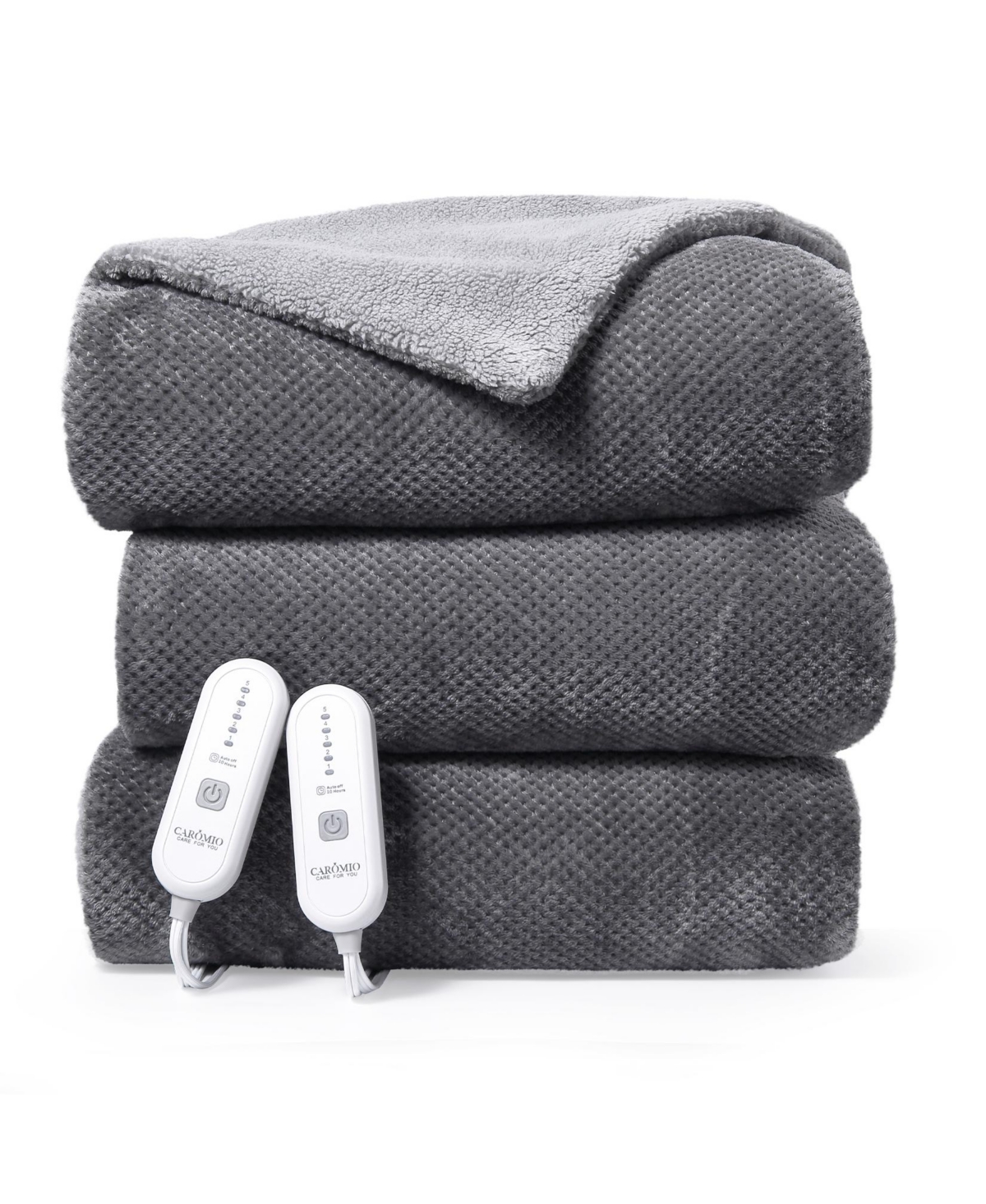 Click here for Caromio King Size Flannel Sherpa Electric Heated B... prices