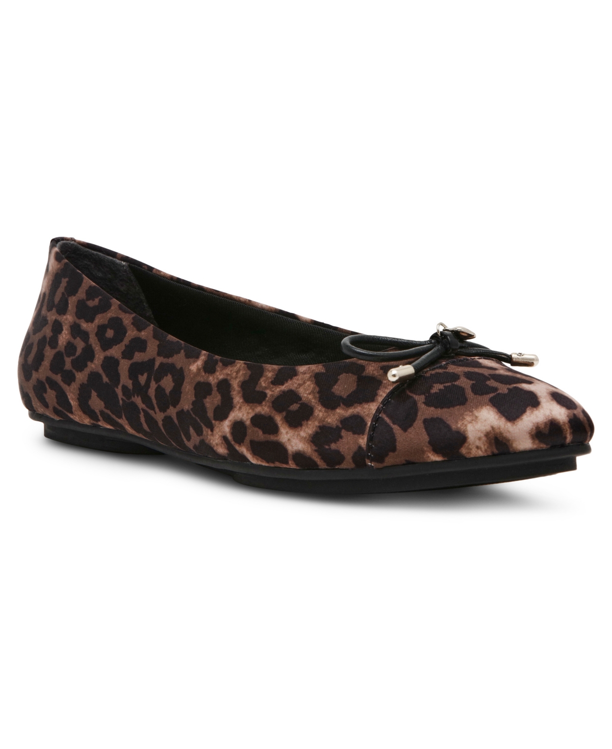 Click here for Anne Klein Womens Luci Cap Toe Ballet Flats - Leop... prices