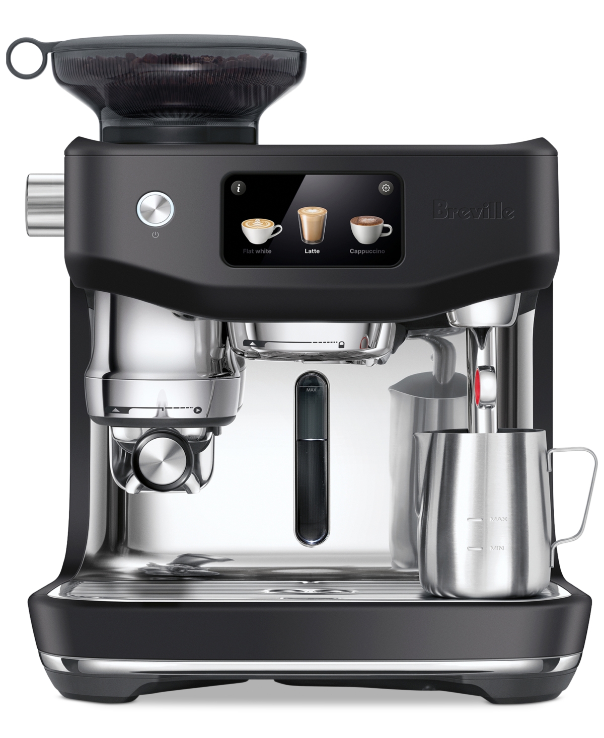 Breville The Oracle Jet Automatic Espresso Machine - Black Truffle