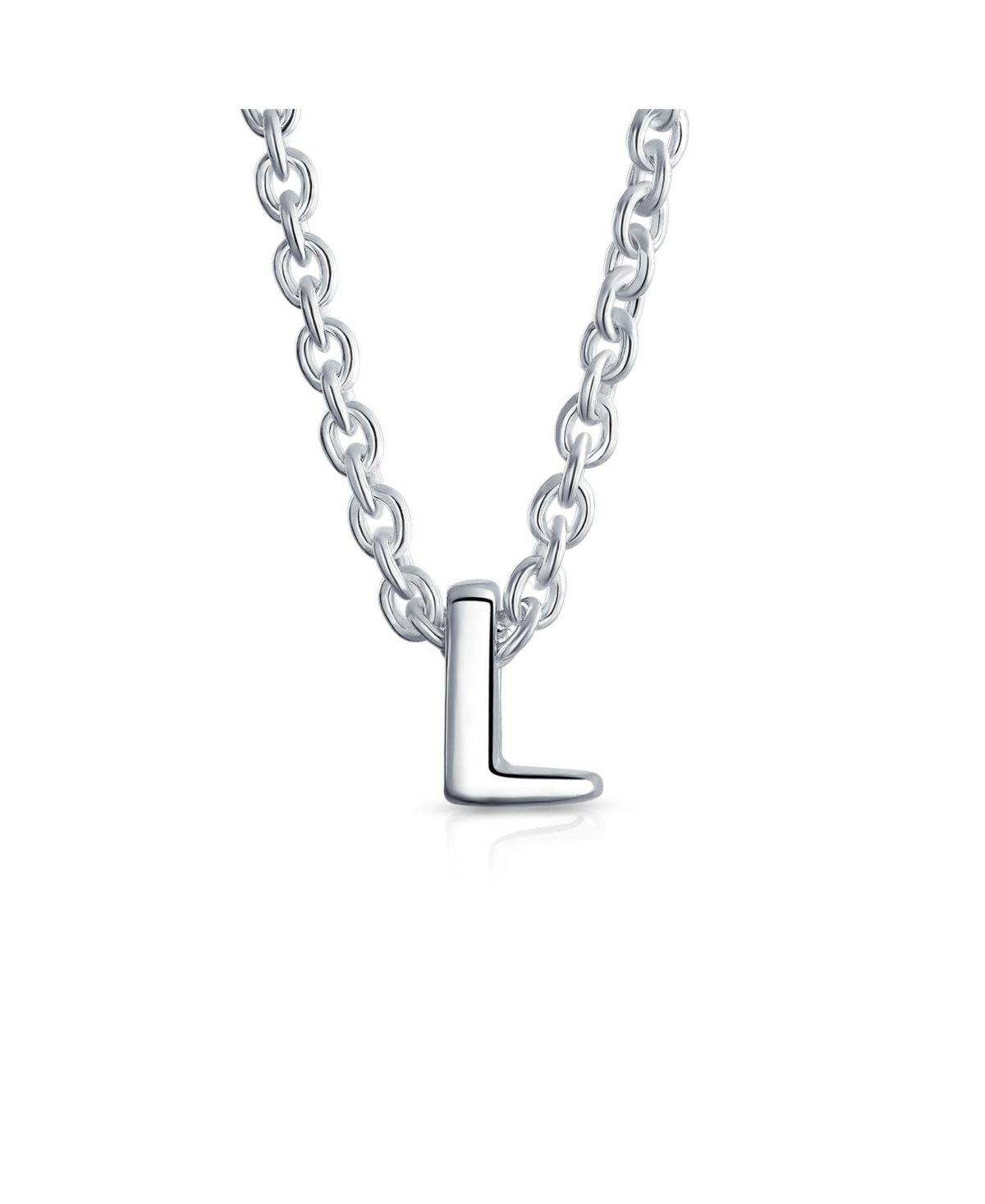 Click here for Bling Jewelry Tiny Block Letter Alphabet Initial A... prices