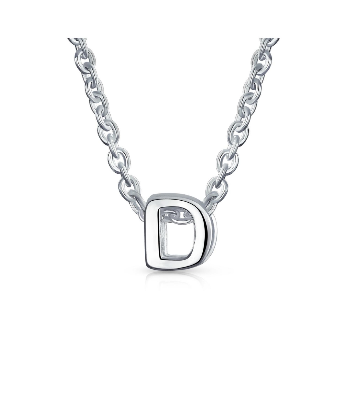 Click here for Bling Jewelry Tiny Block Letter Alphabet Initial A... prices