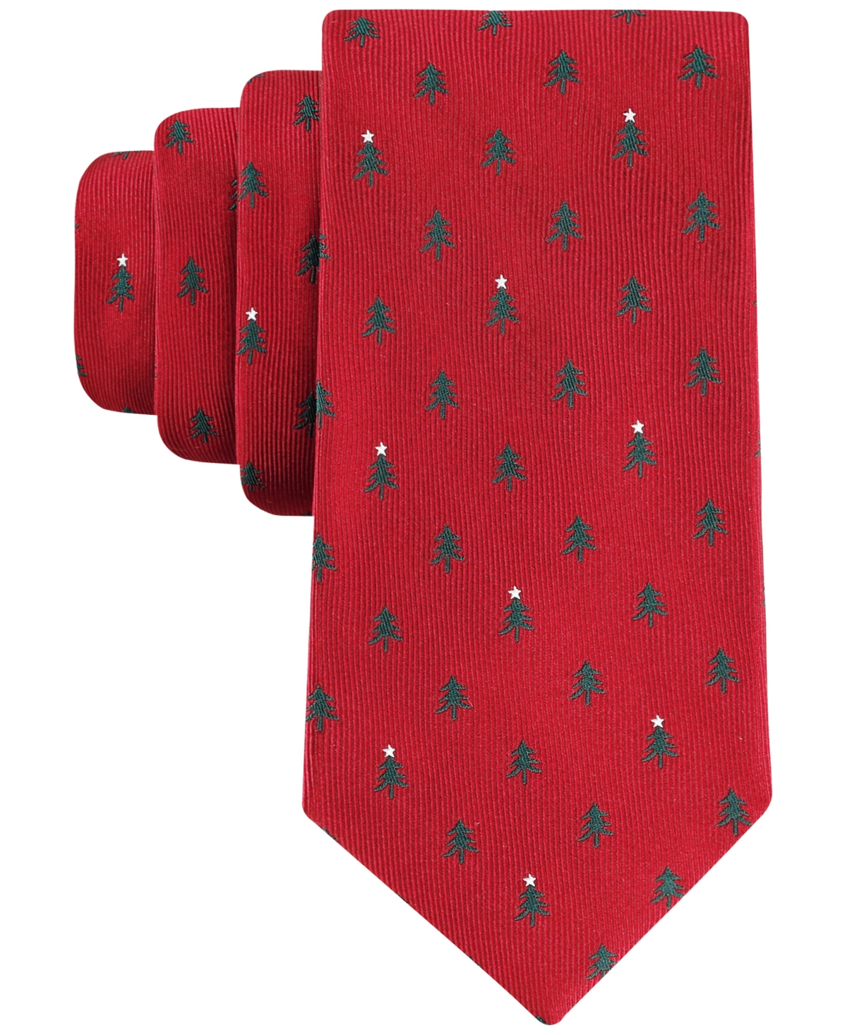 Click here for Tommy Hilfiger Mens Christmas Trees Tie - Red prices