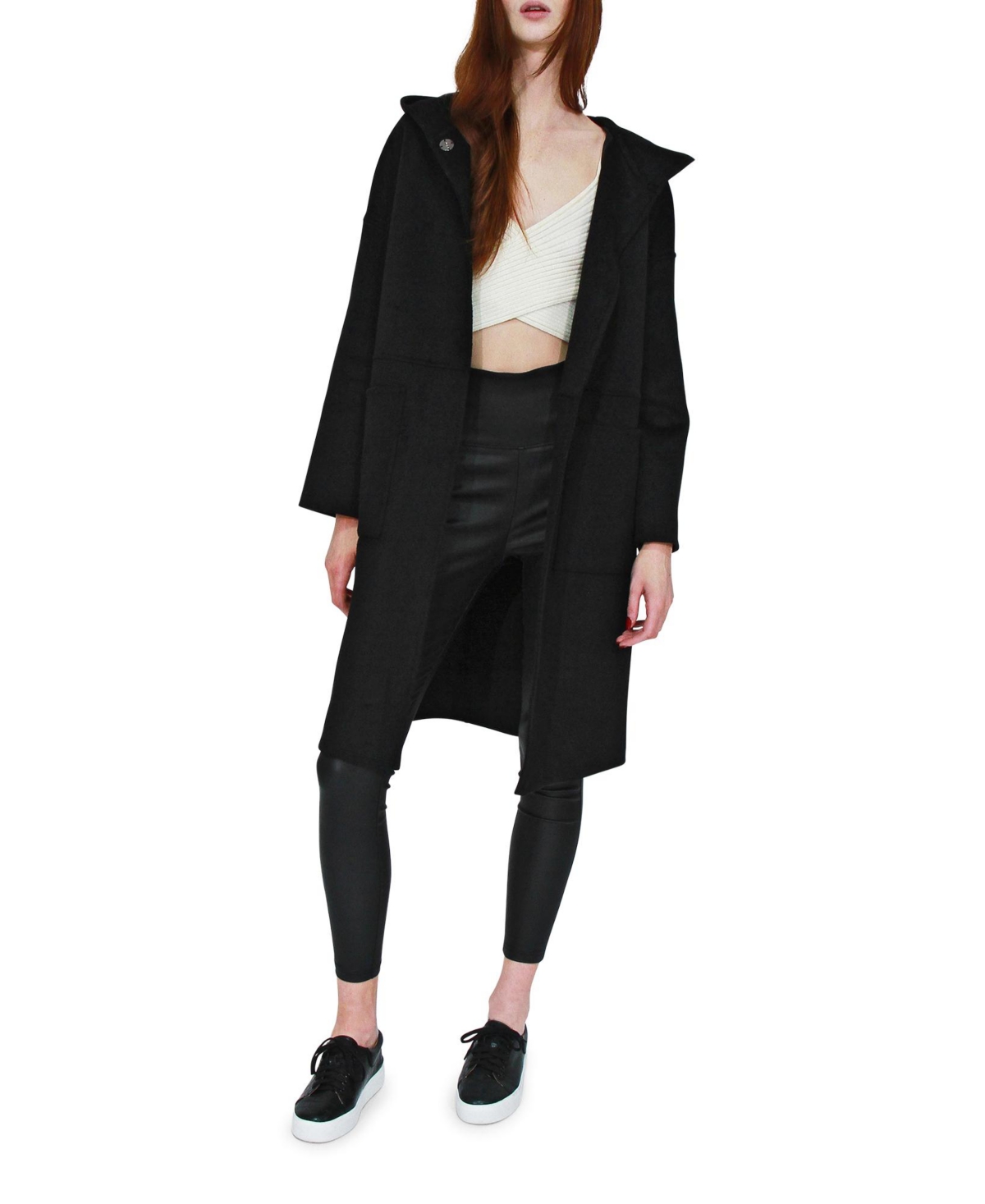 Click here for Belle & Bloom Womens Sunday Morning Hooded Coat -... prices