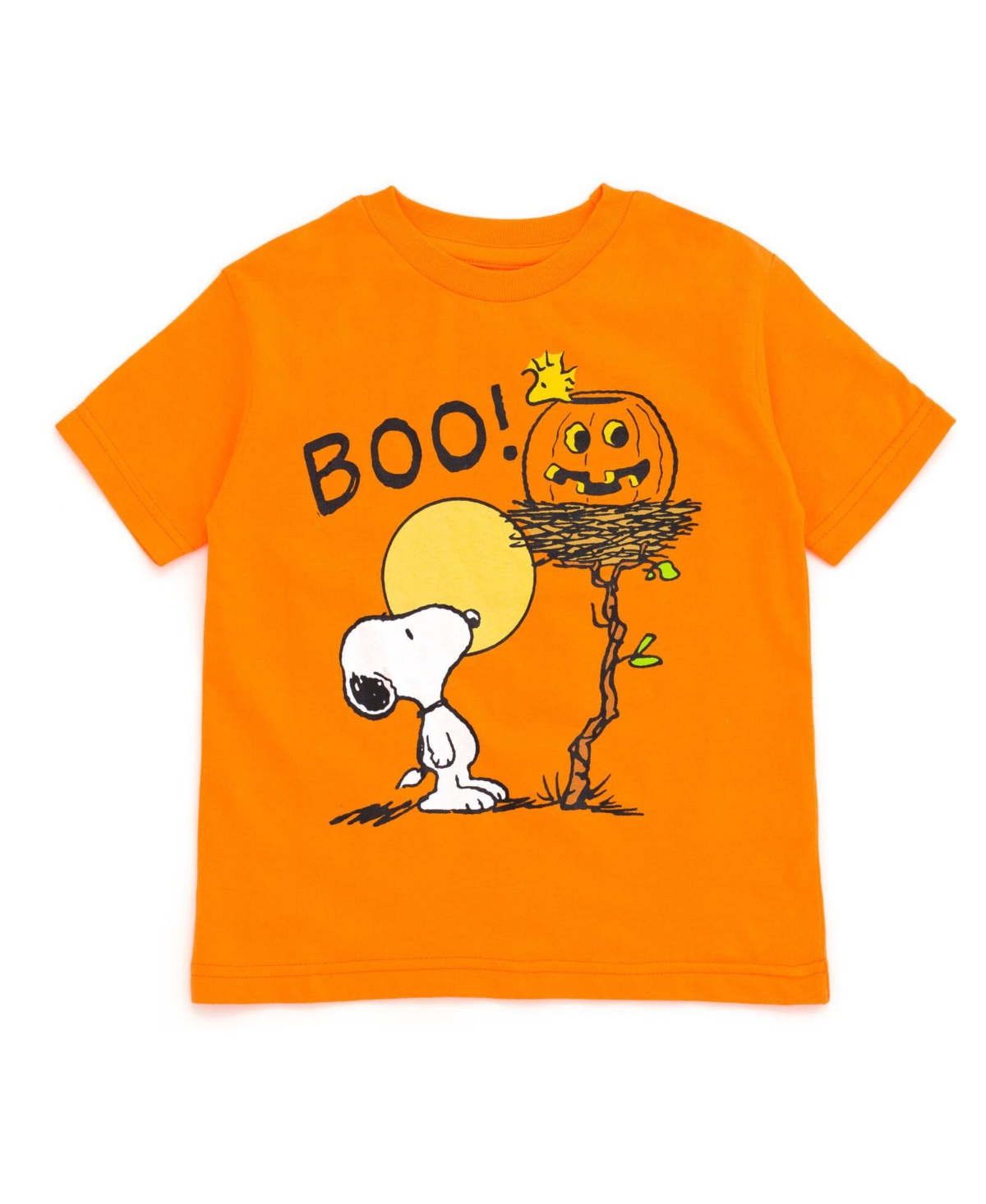 Click here for Peanuts Boys Halloween T-Shirt - Orange  halloween prices
