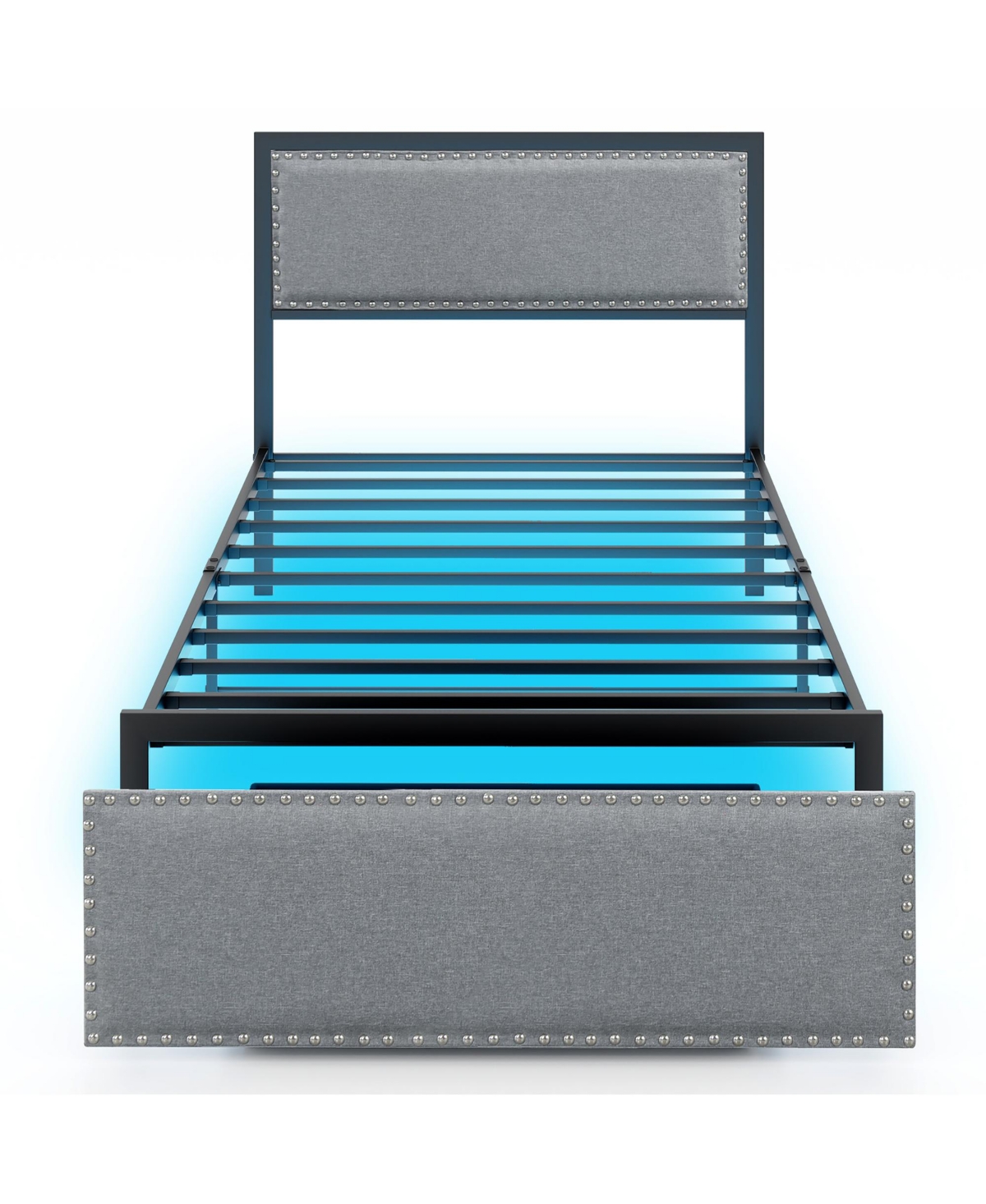 Click here for Gymax Twin Size Bed Frame w/ Storage Drawer Metal... prices