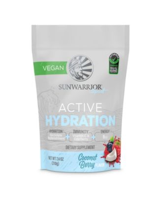 Sunwarrior Active Hydration, Immunity & Energy Powder, Electrolyte ...