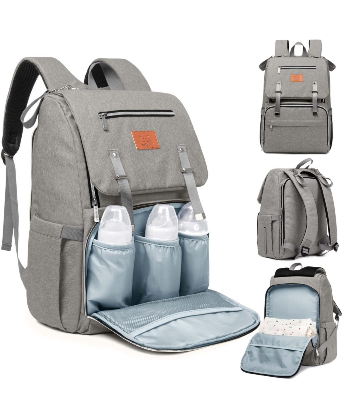 Click here for KeaBabies Baby Explorer Diaper Backpack Bag  Large... prices