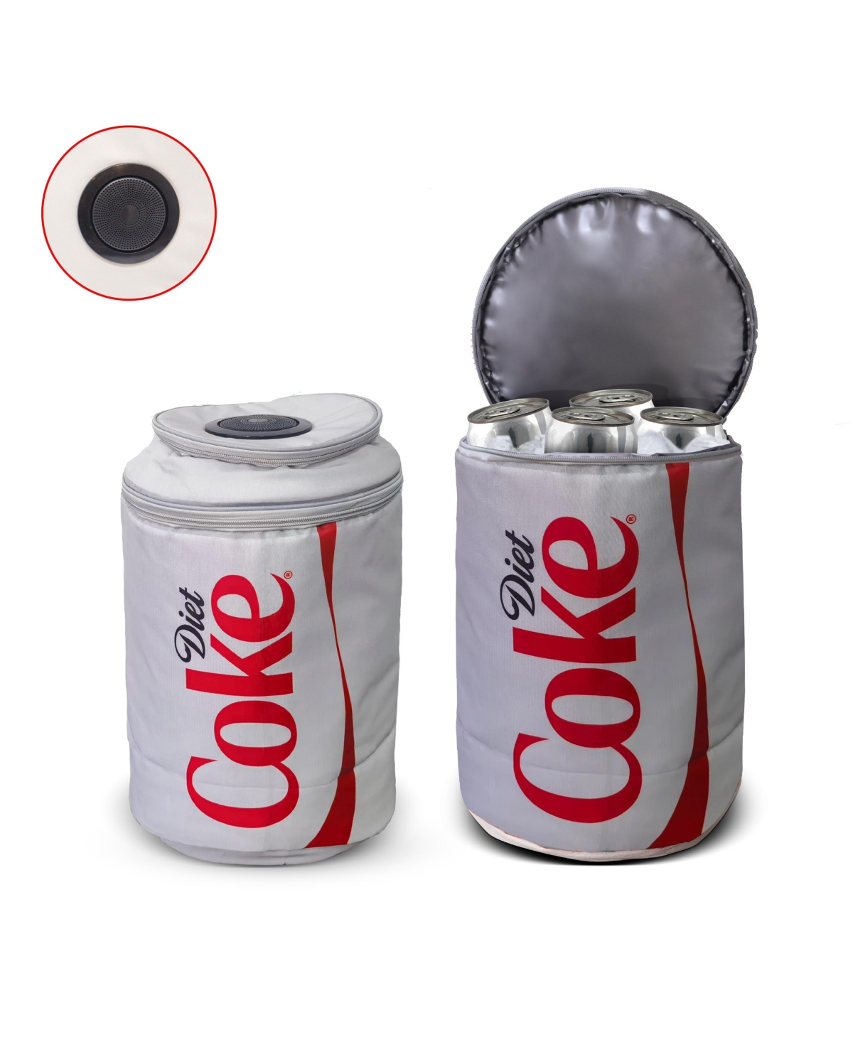 Click here for Coca-Cola Can Shaped 24 Can Cooler Bag with Blueto... prices