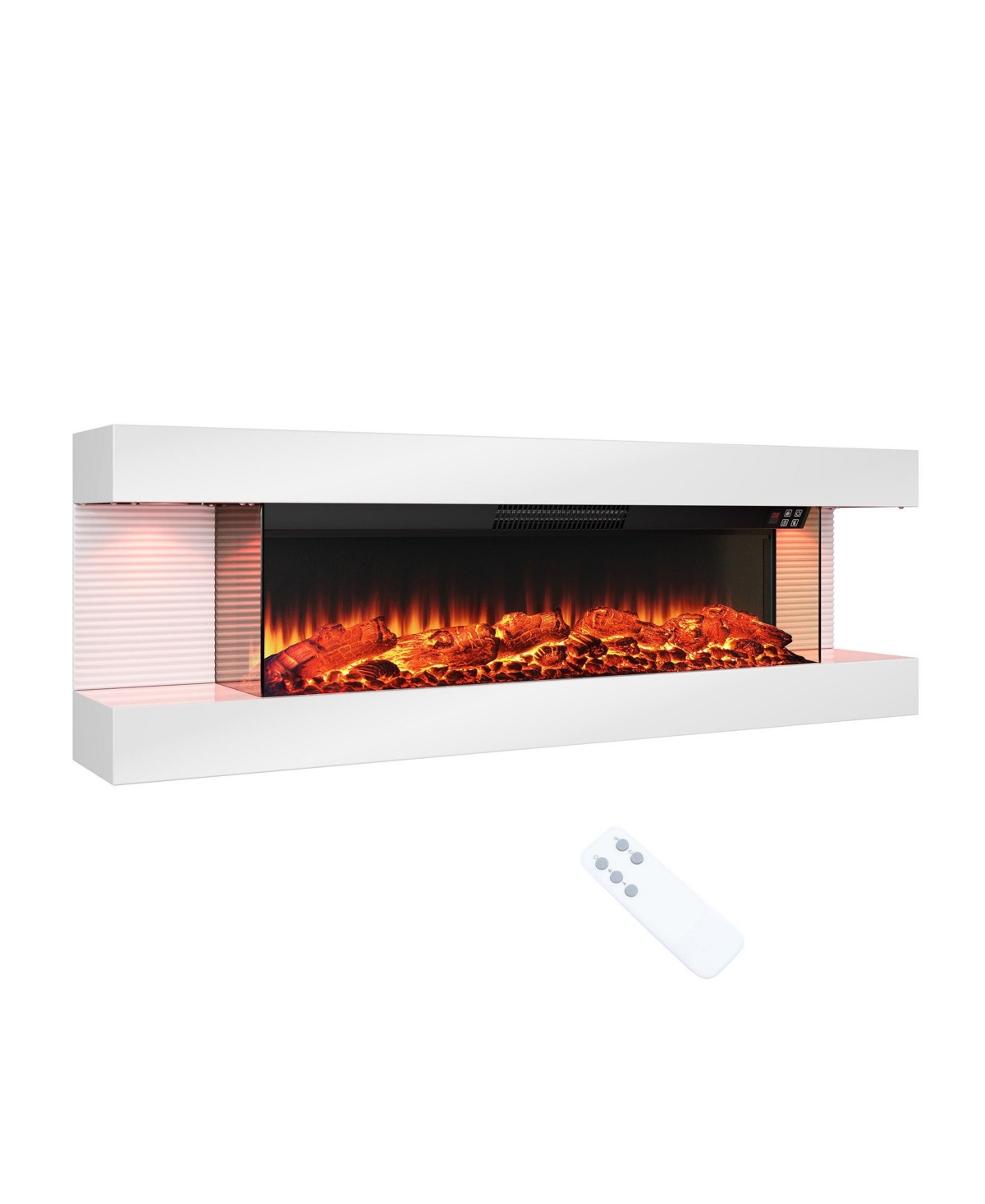 Click here for Mondawe Stylish Electric Fireplace with 50 Suspend... prices