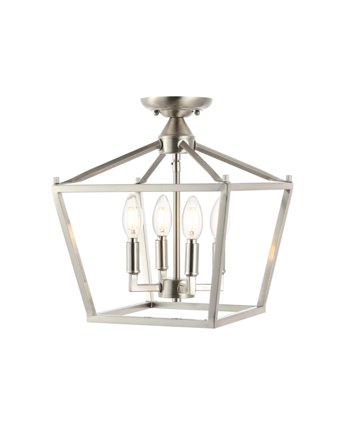 Click here for Jonathan Y Plains Mini Lantern 12 4-Light Iron Mod... prices