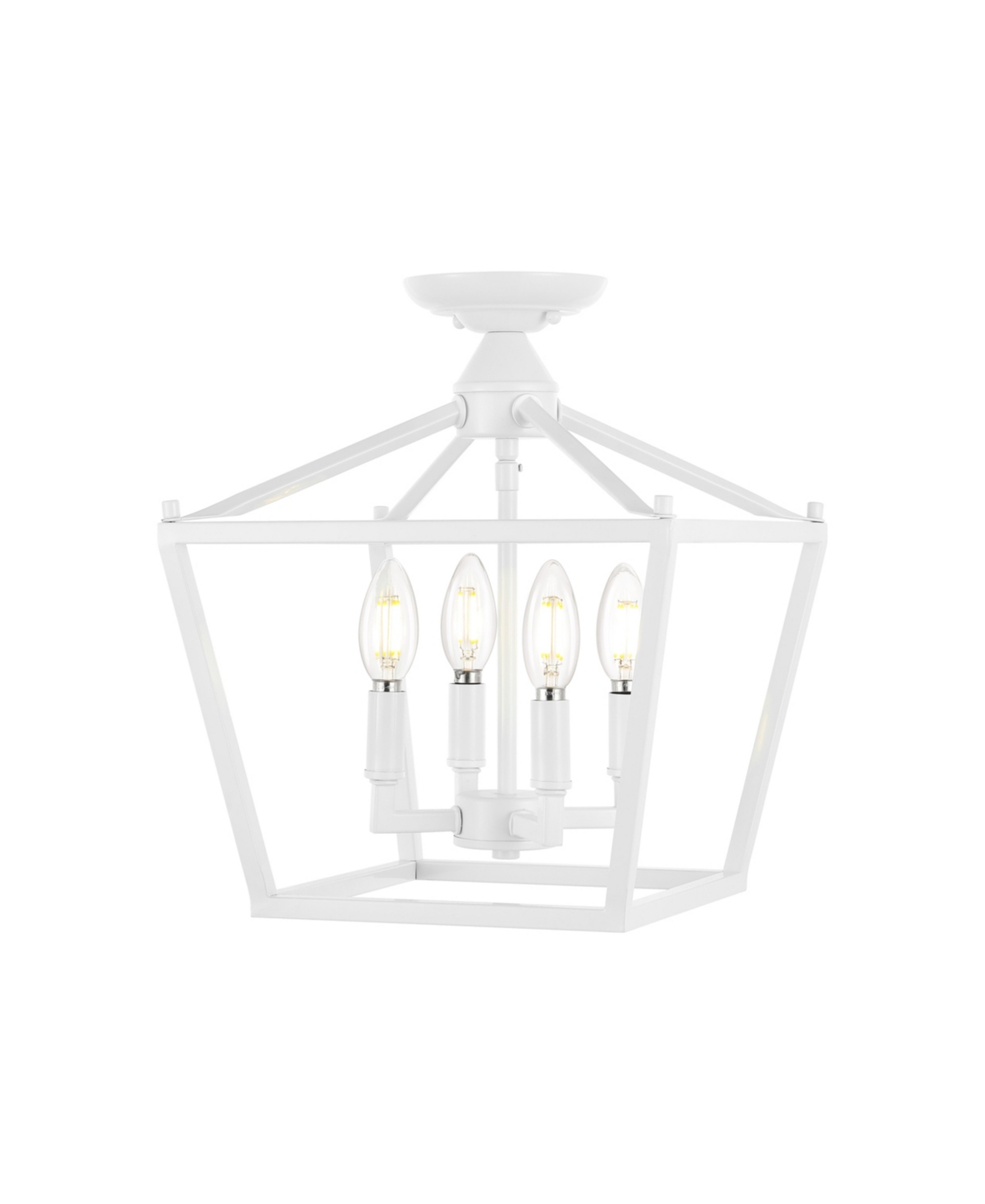 Click here for Jonathan Y Plains Mini Lantern 12 4-Light Iron Mod... prices