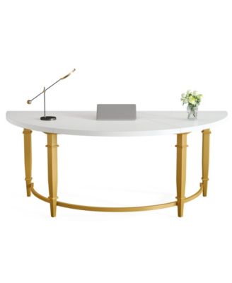 Tribesigns 63 Inch Simple Computer Executive Desk, Modern Study Writing ...